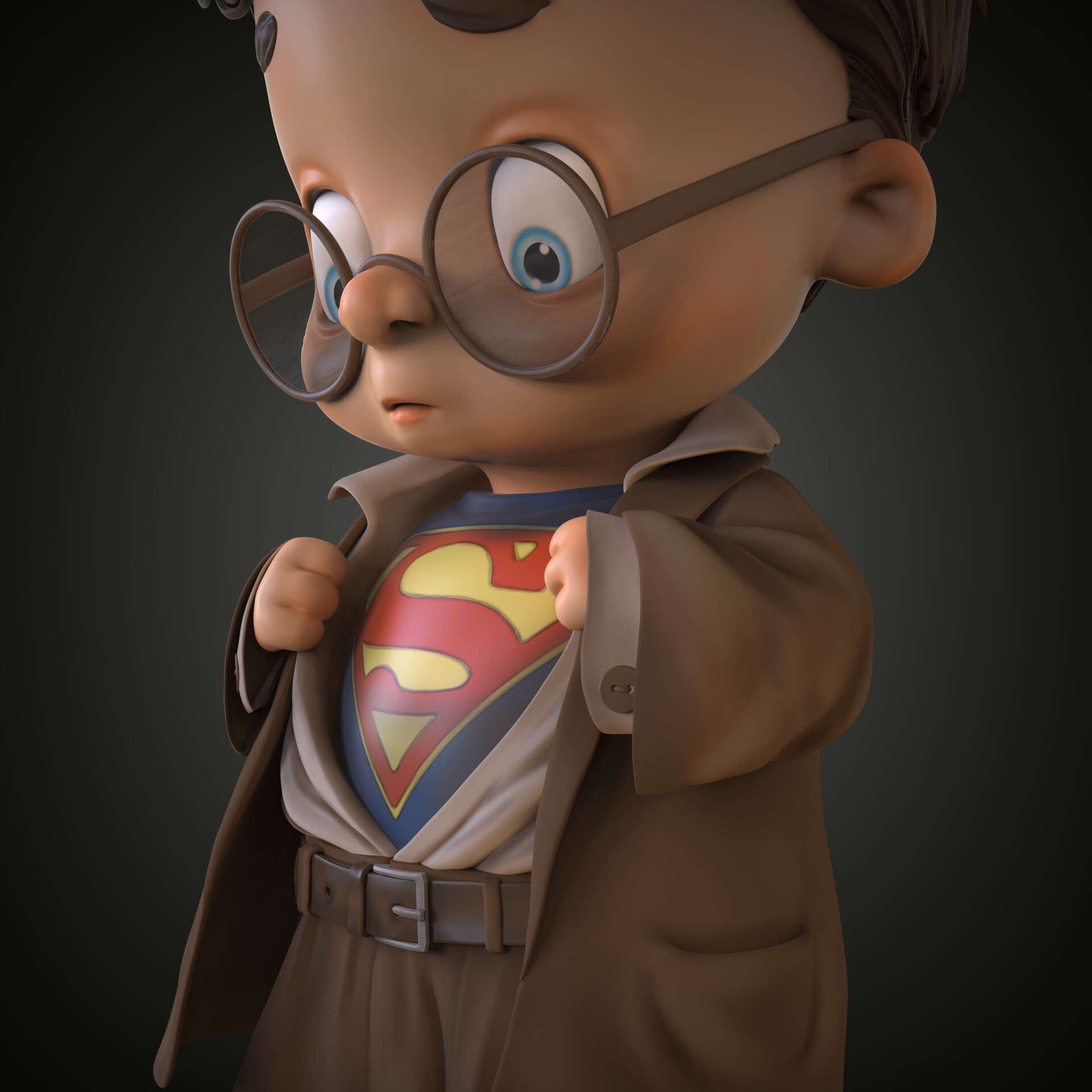 ArtStation - Little Superman