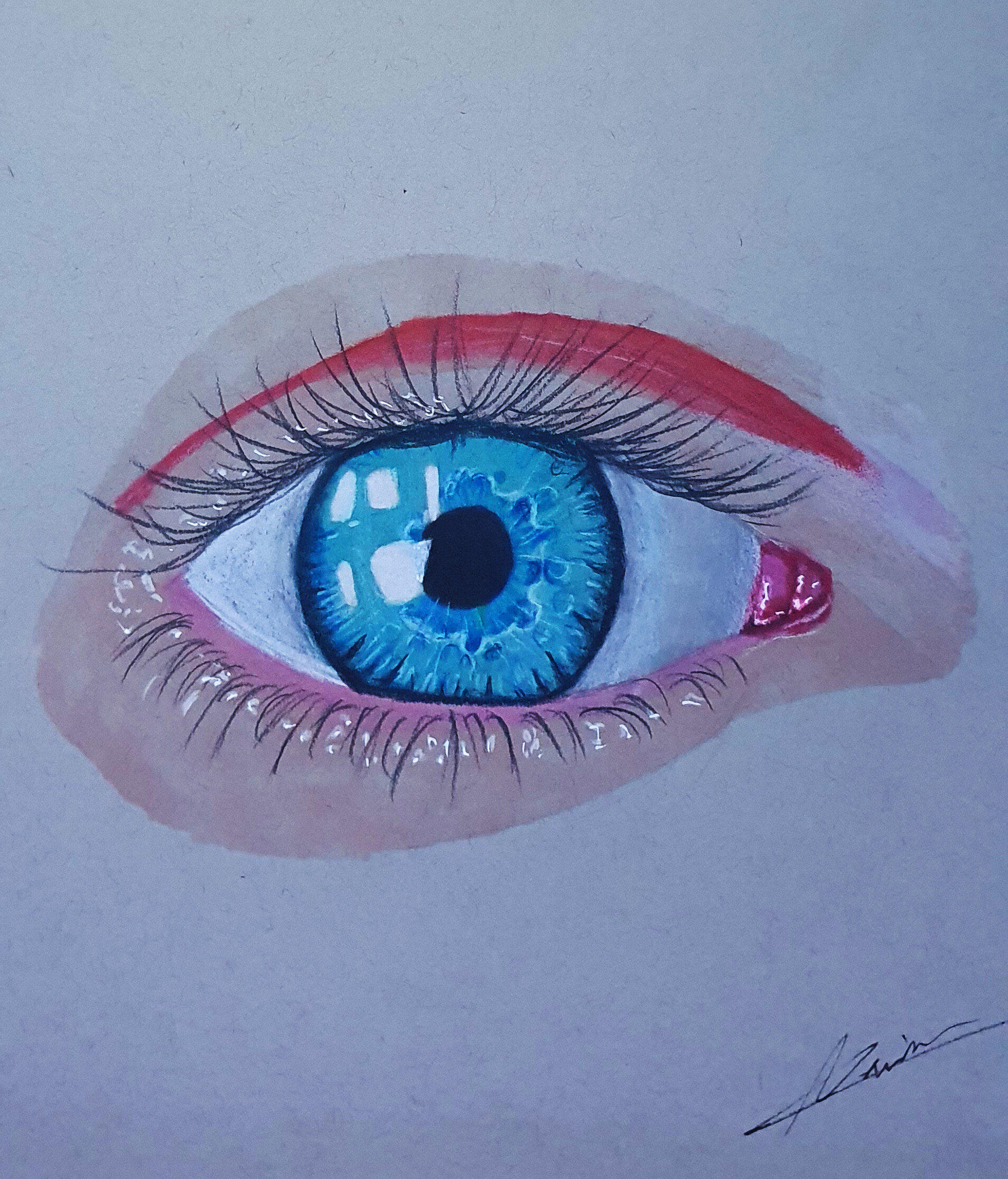 ArtStation - blue eyes