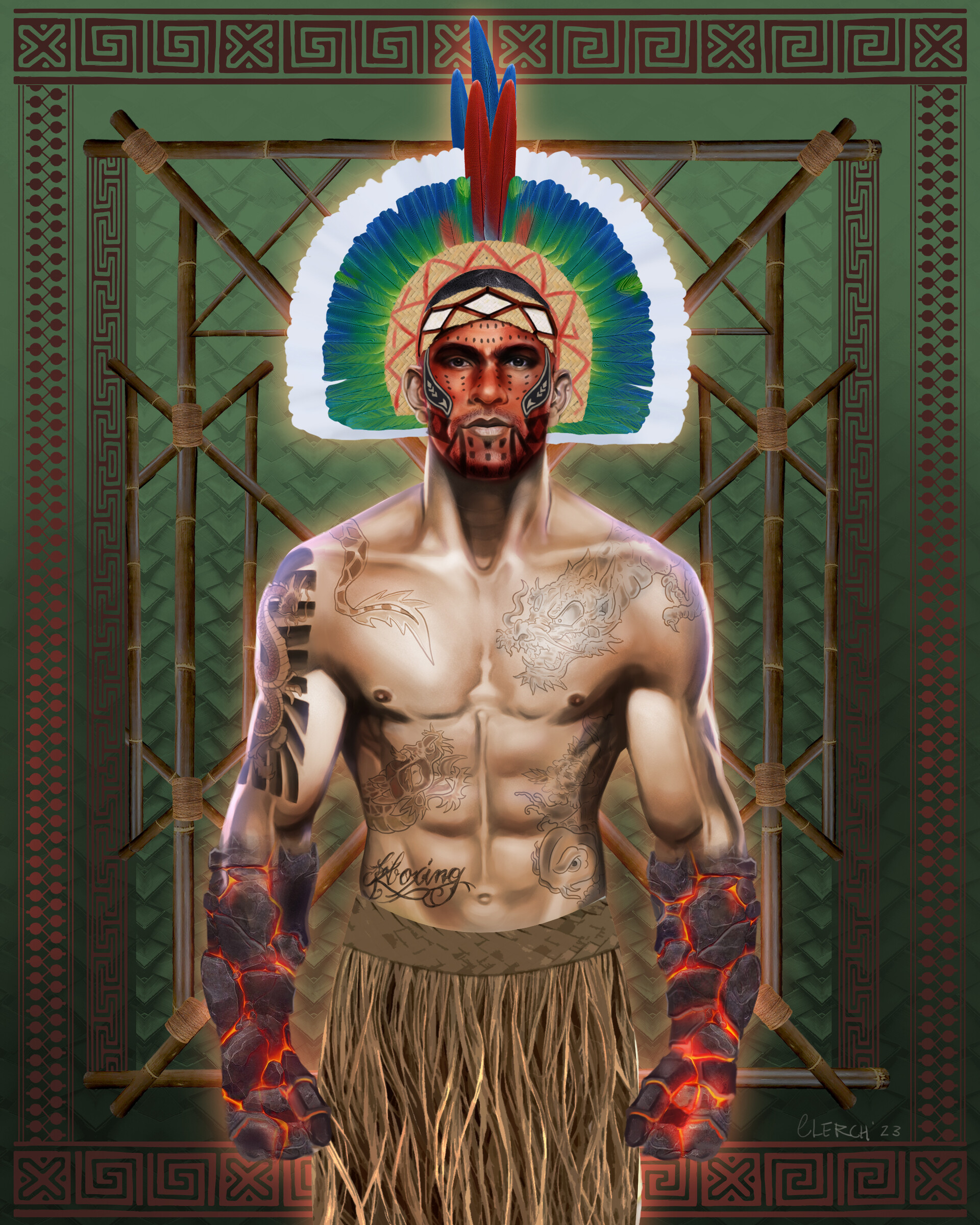 ArtStation - UFC 287 - ALEX POATAN