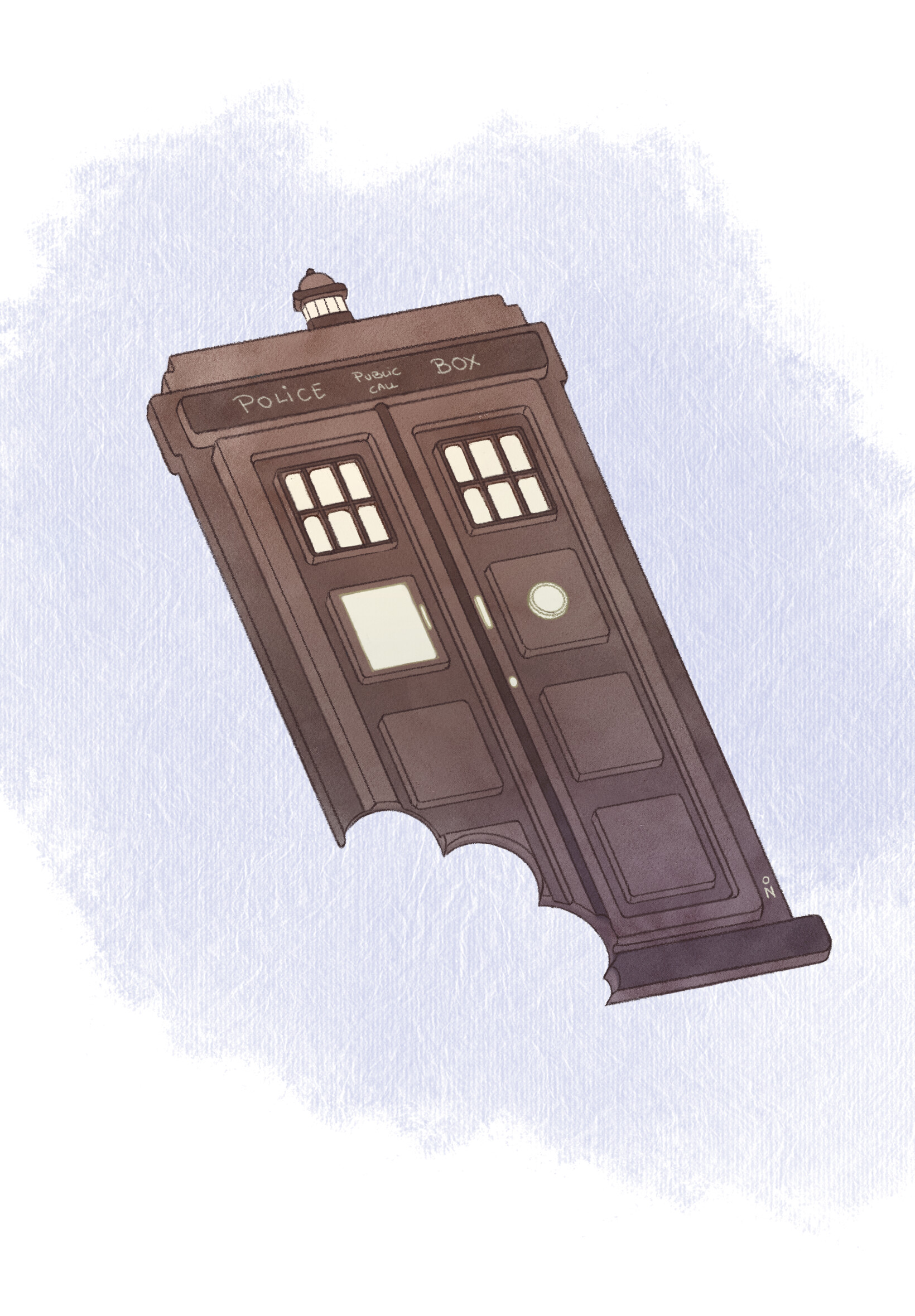 Tardis Drawing Tutorial