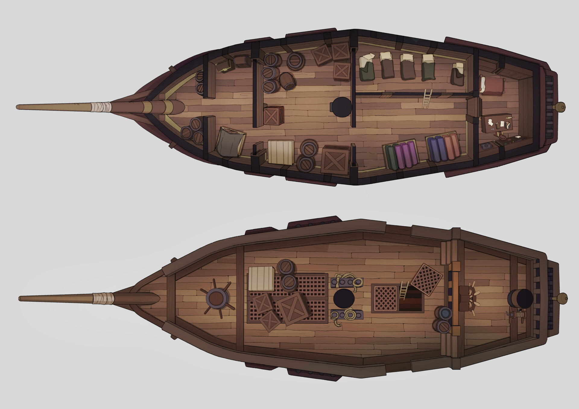 Wanna - Ship battle maps