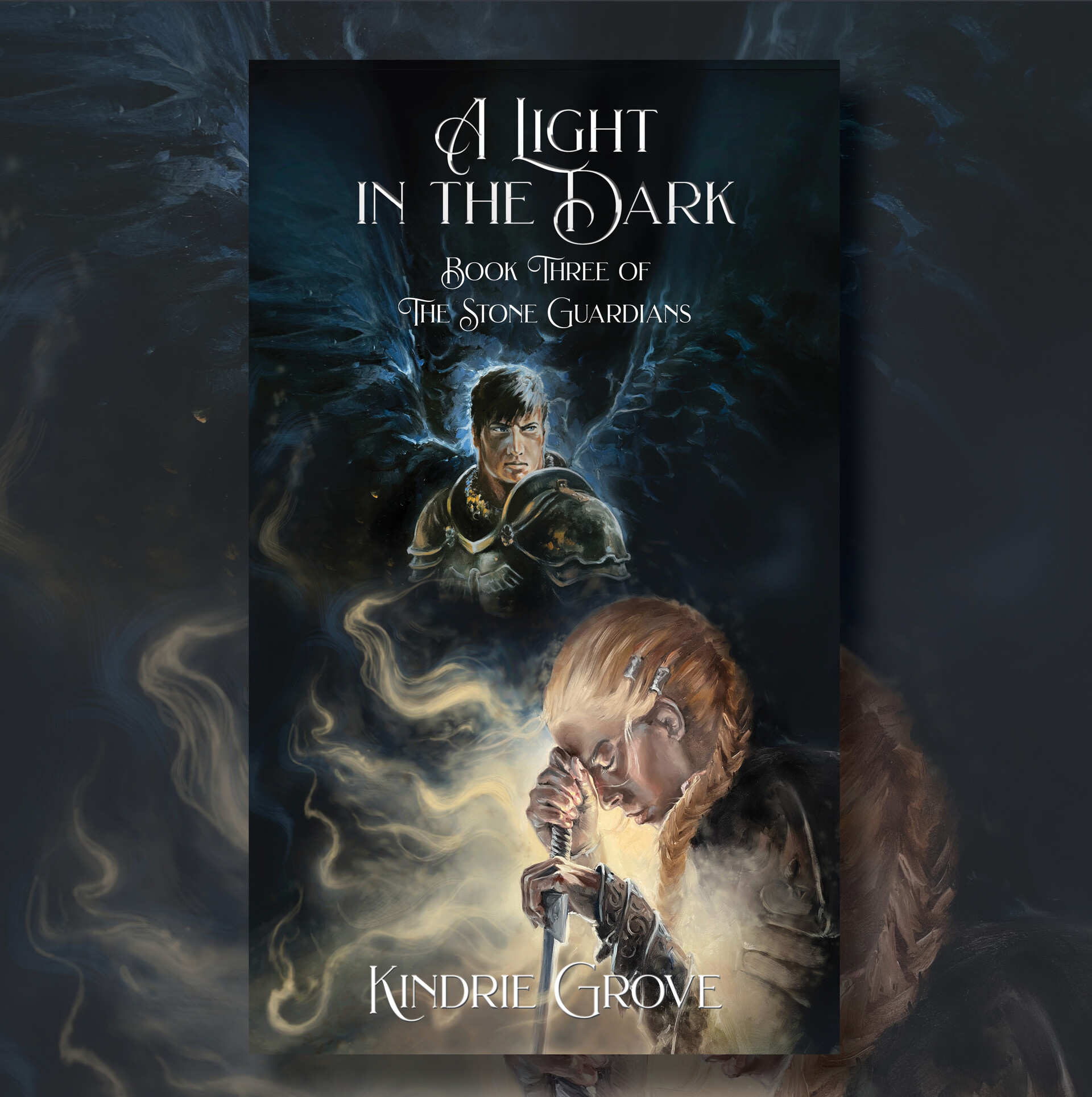 ArtStation - Book Cover for A Light in the Dark