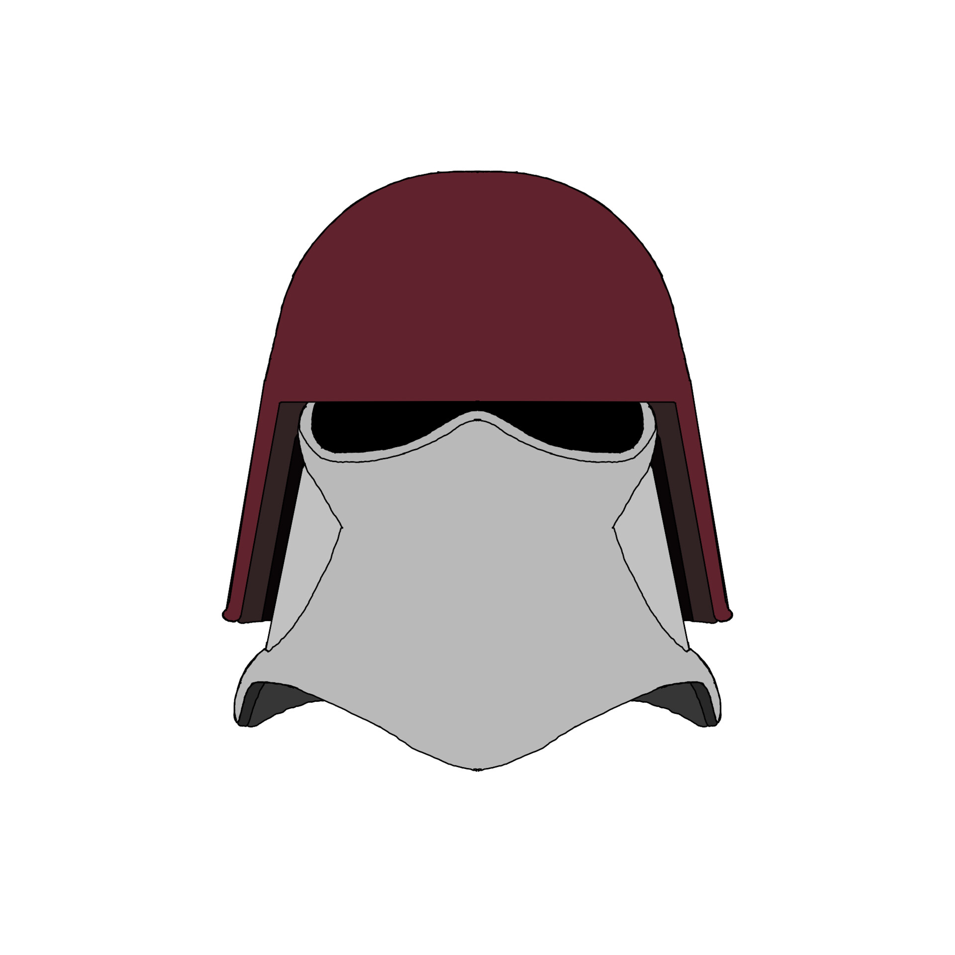 ArtStation - Galactic Marine Clone Trooper Helmet