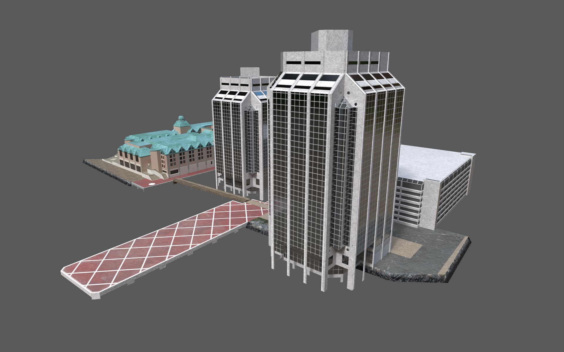 ArtStation - Background Waterfront