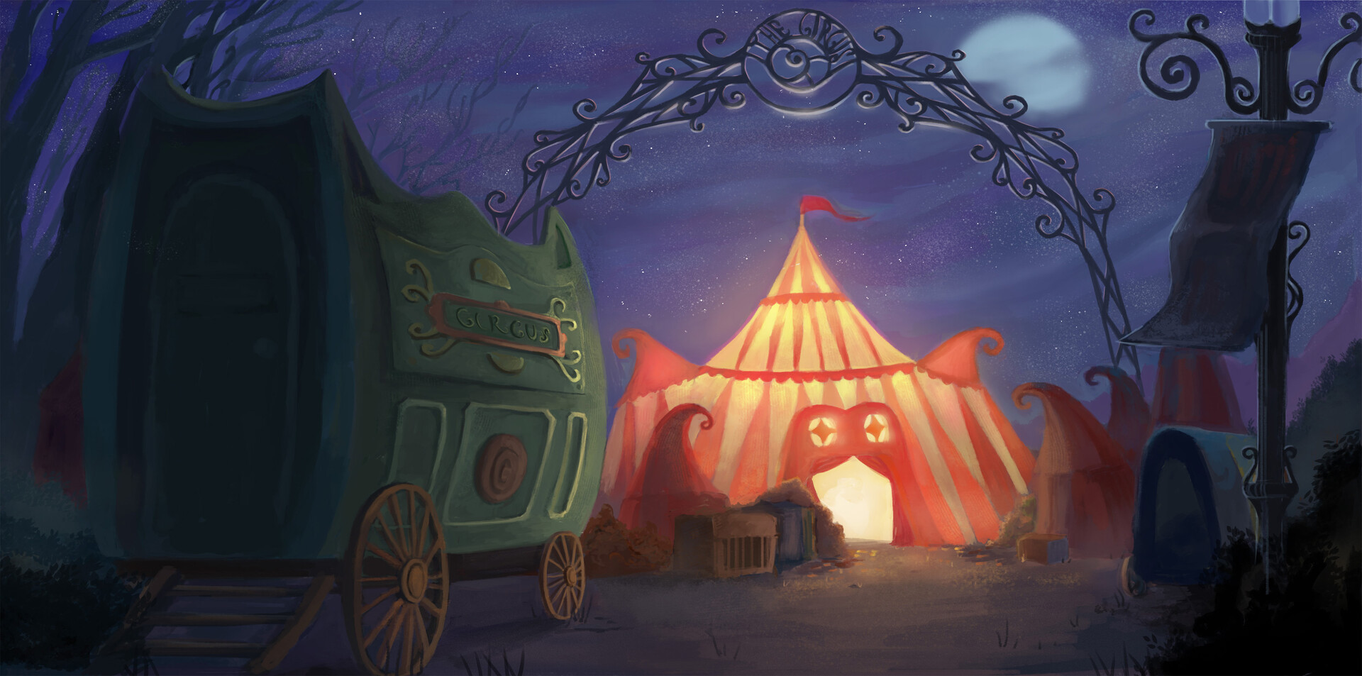 ArtStation - Crimson Circus