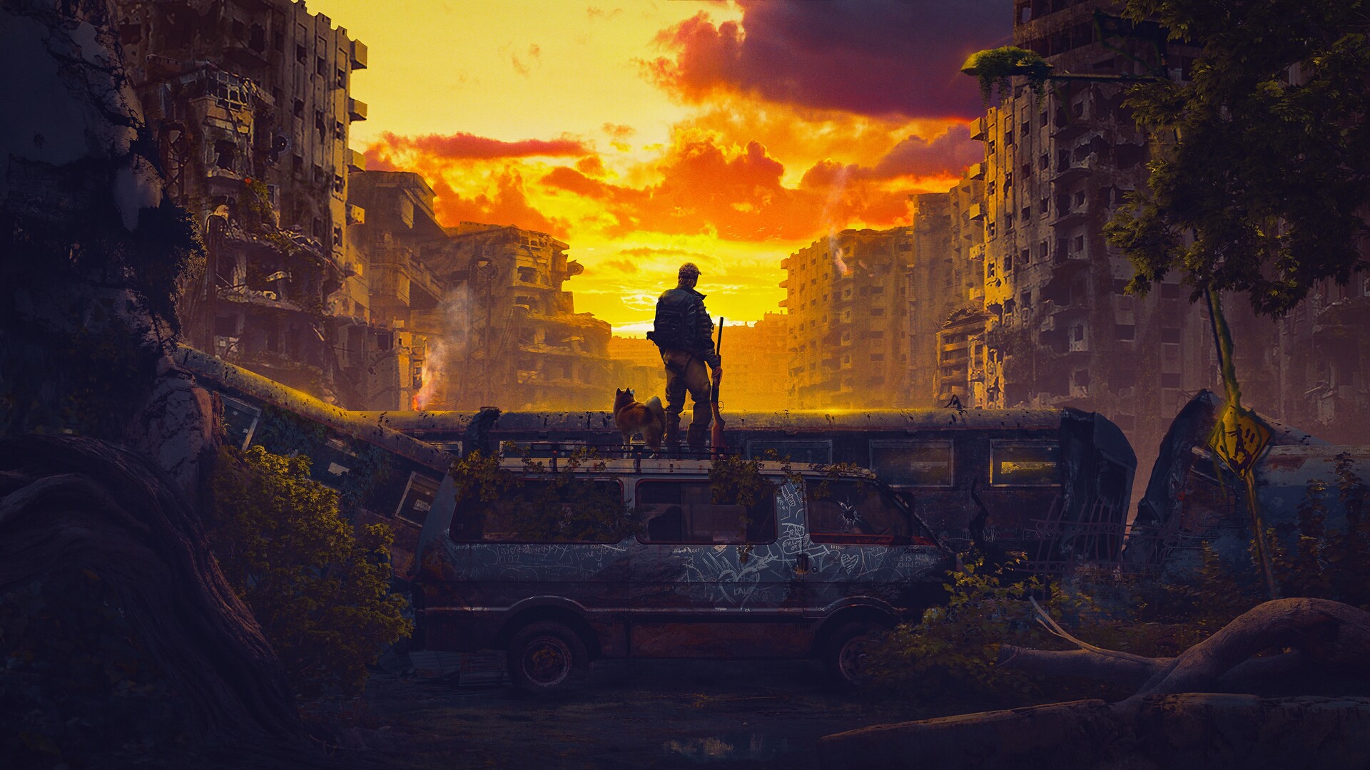 ArtStation - Zombie apocalypse