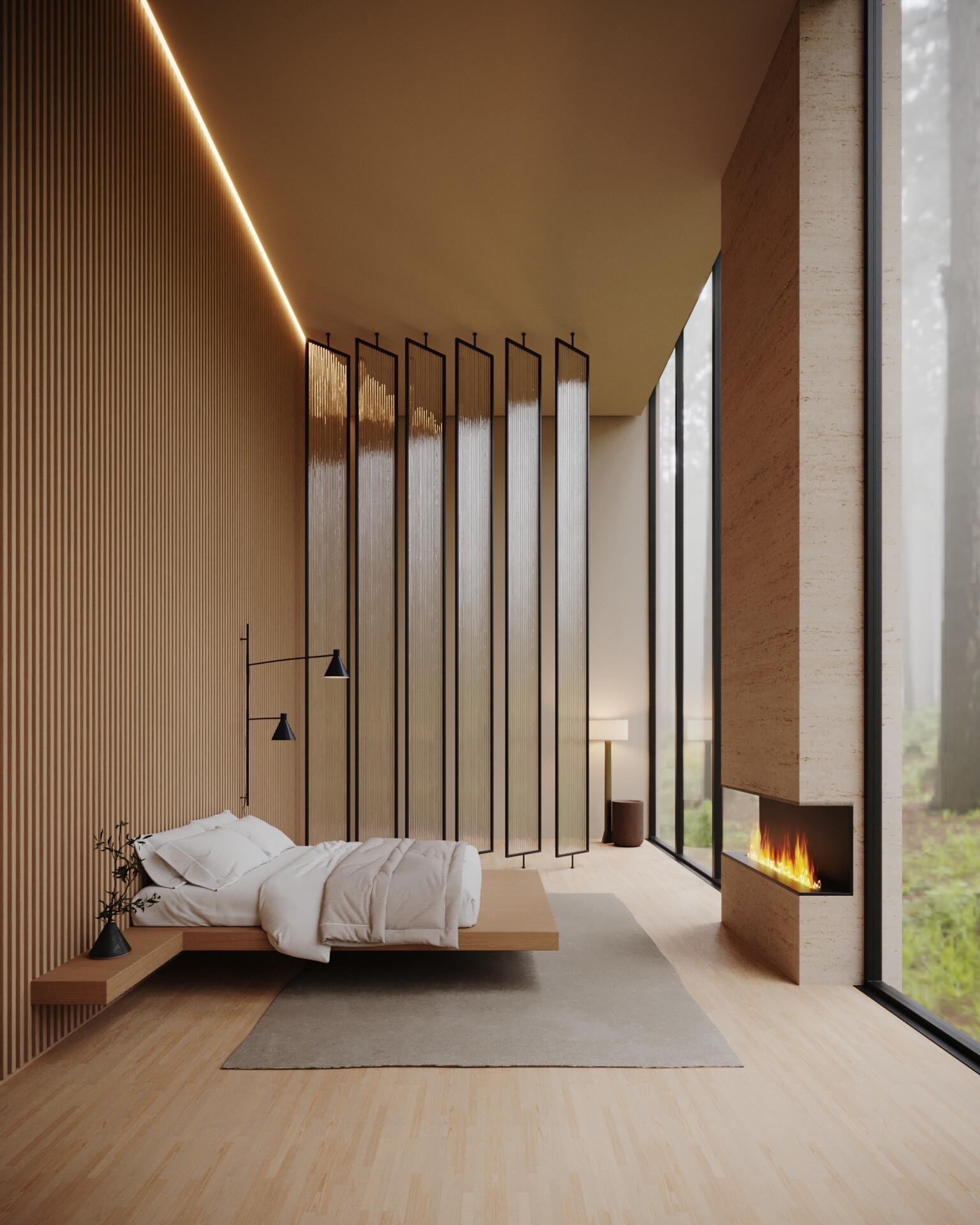 ArtStation - CGI - Forest Room