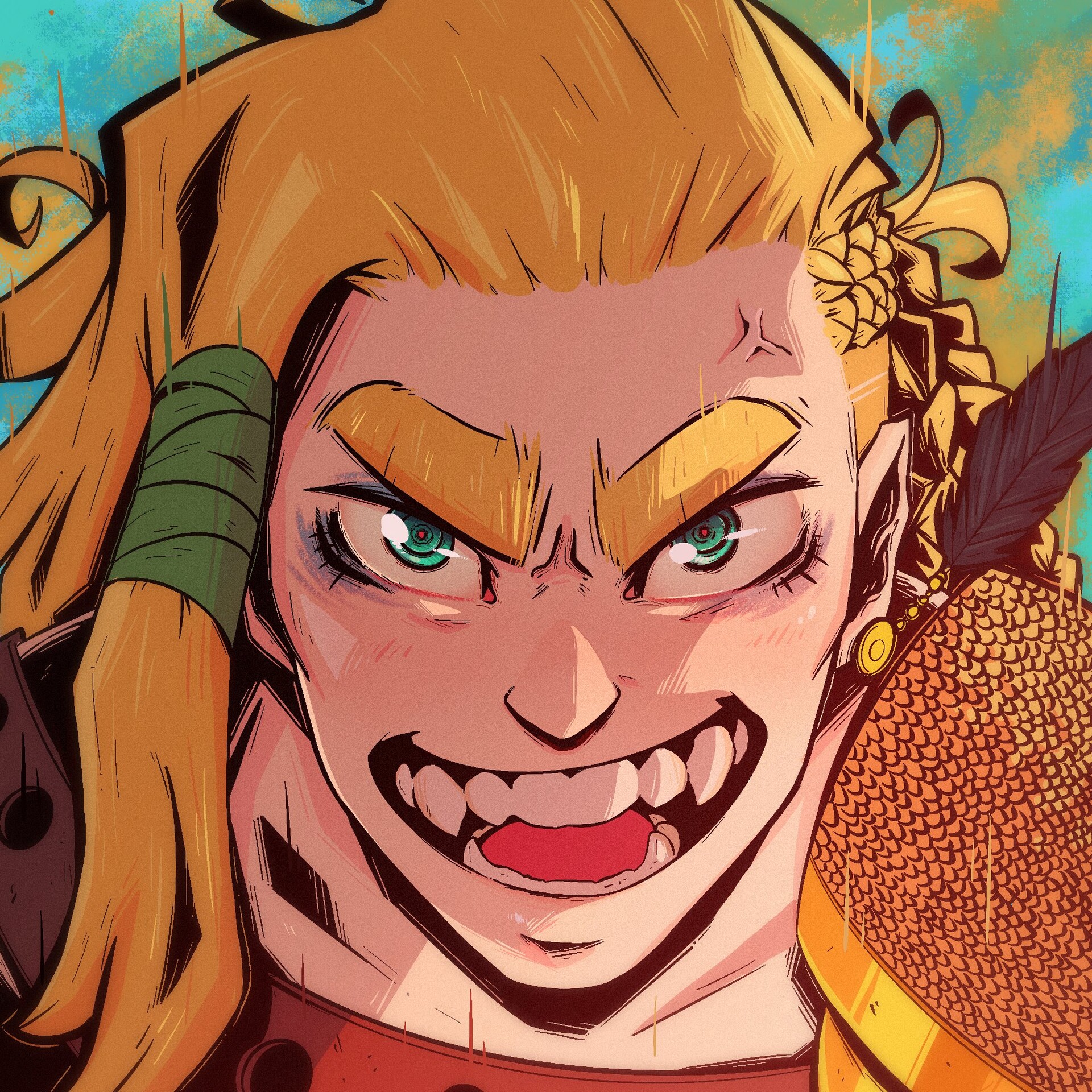 ArtStation - Viking DnD Token