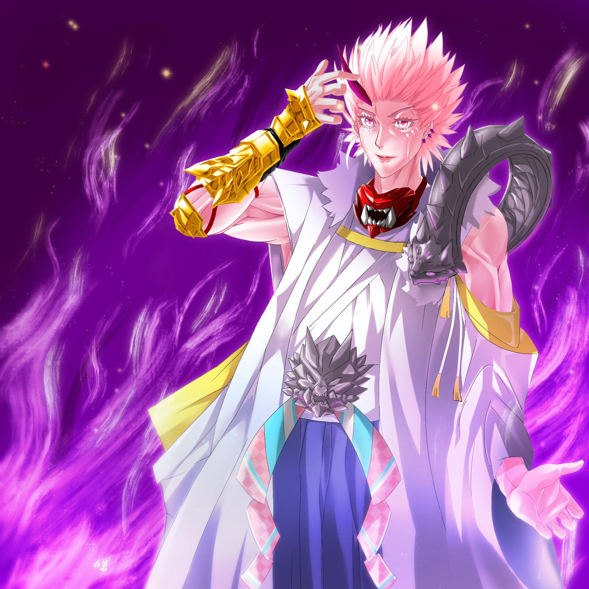 ArtStation - SOG:XXI Universe-009 - Devil kitsune