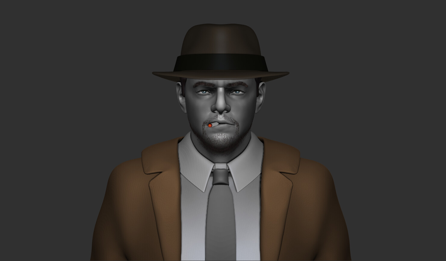 ArtStation - Leonardo Di Caprio - Shutter Island Fan Art