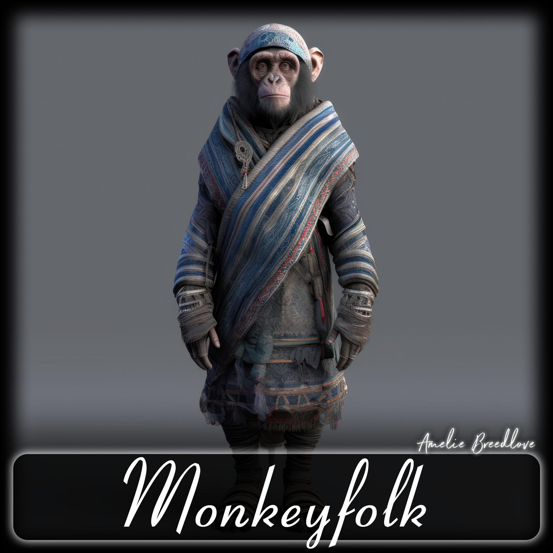 ArtStation - 200 Monkeyfolk (Full Body) Reference Pack | 4K | v.7