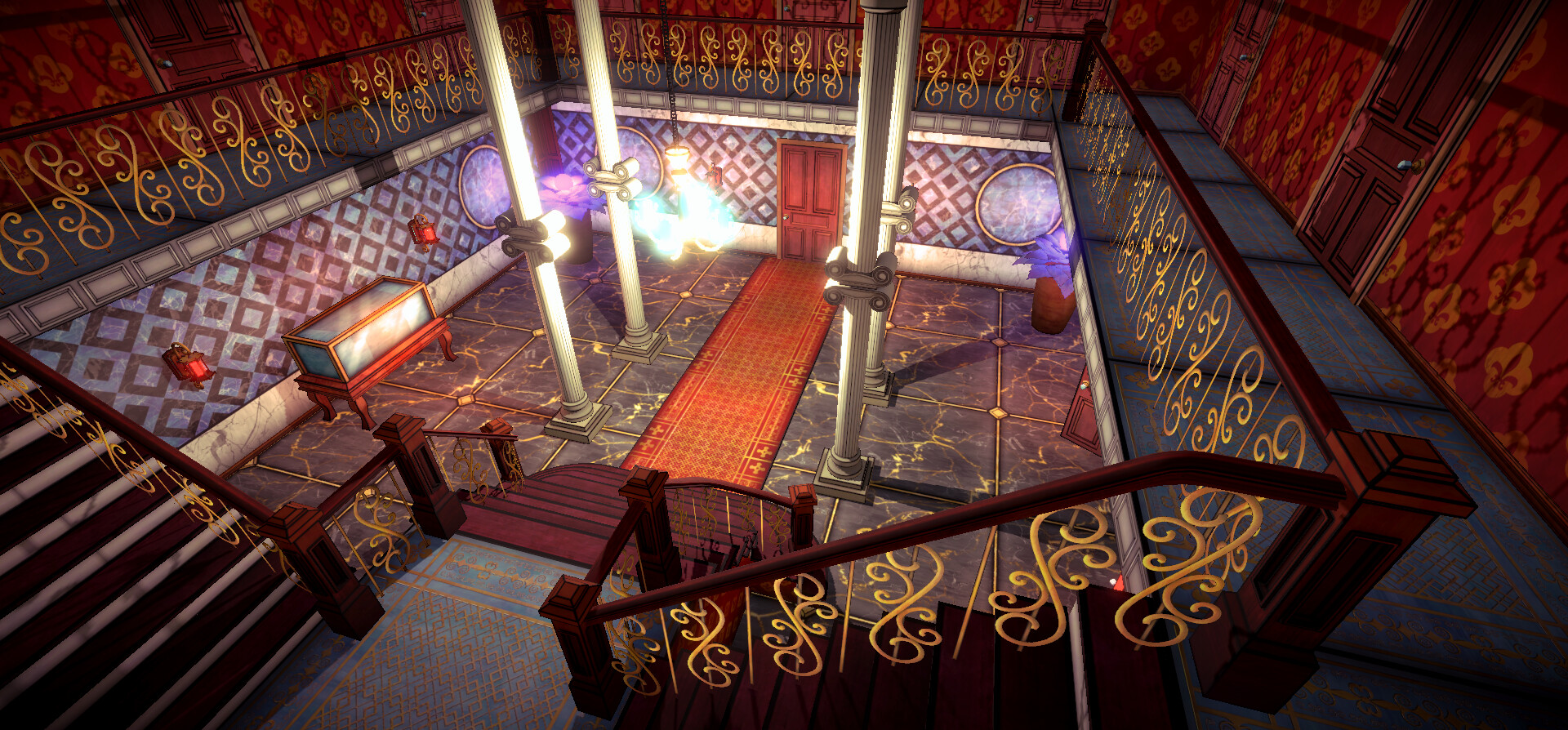 William Pak - Stylized Mansion Interior