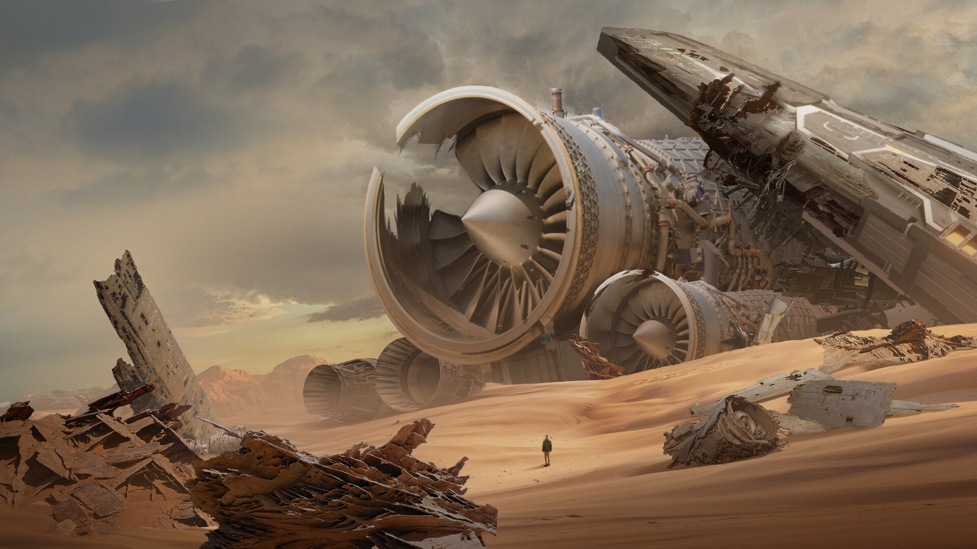 ArtStation - Environment Design - Wasteland