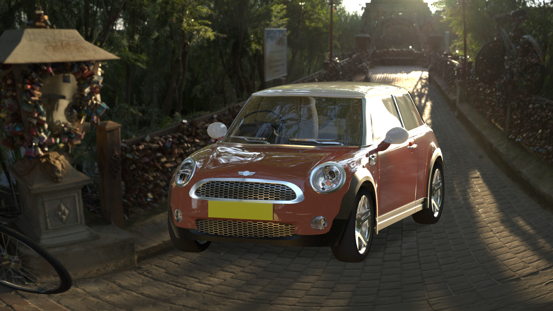 ArtStation - Mini Cooper