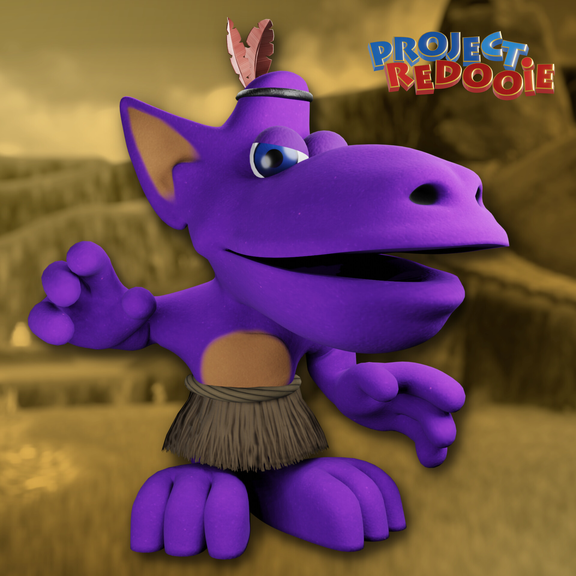 Kaleb Hatton - Grublin Render | Project Redooie