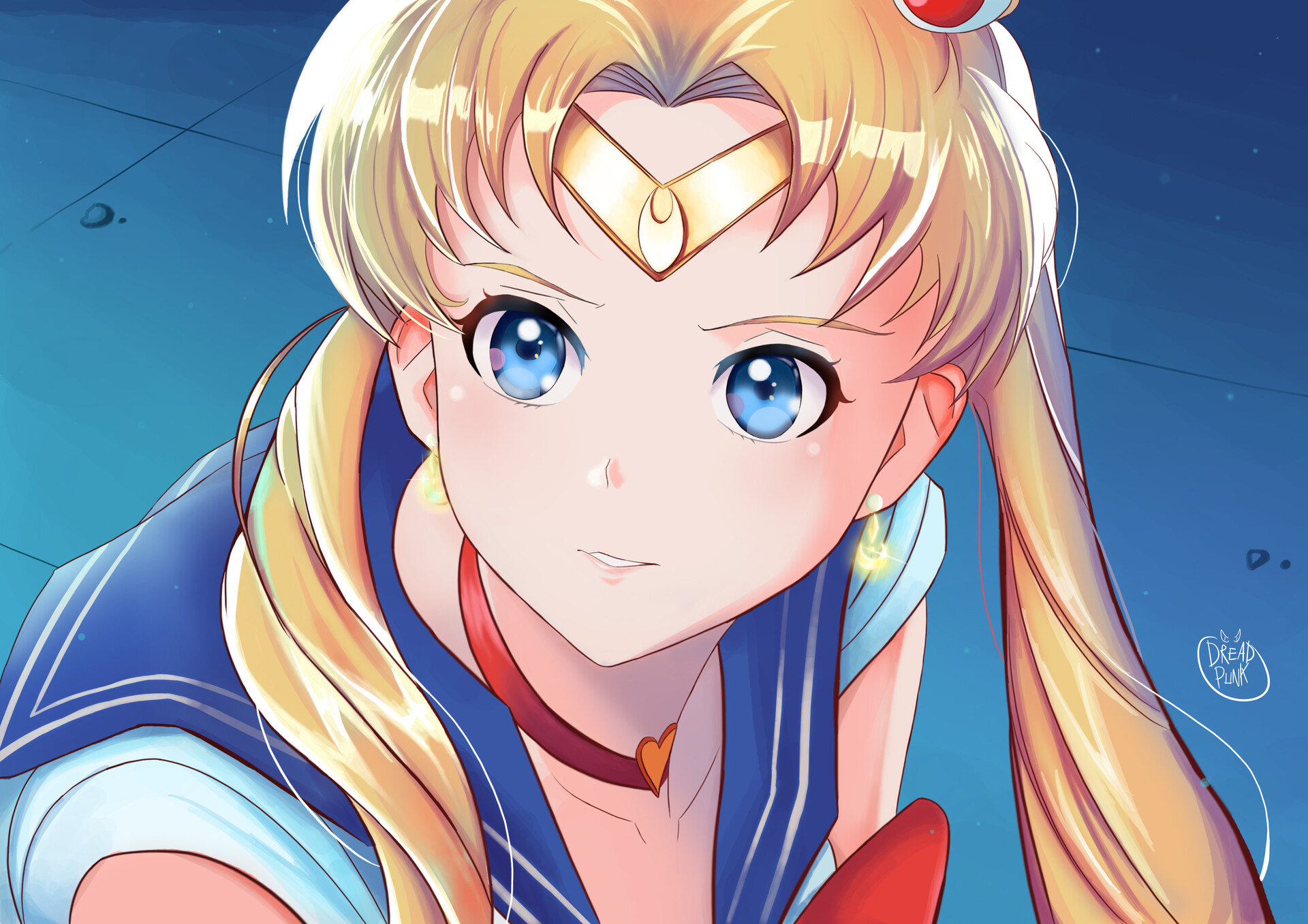 ArtStation - Sailor Moon Fanart - Anime Commission