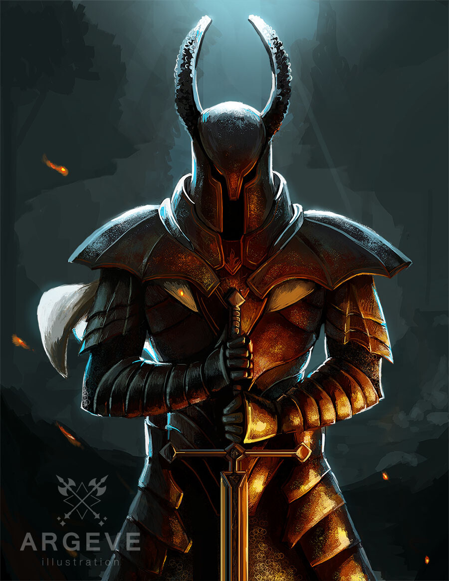 ArtStation - Silver Knight