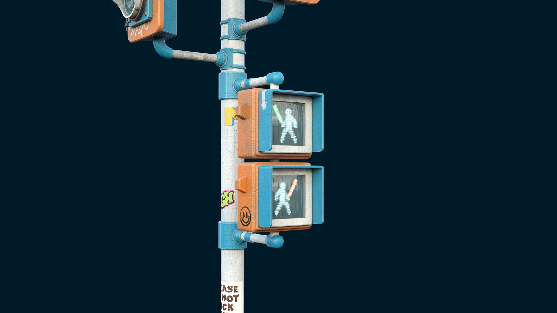 ArtStation - 3D traffic lights