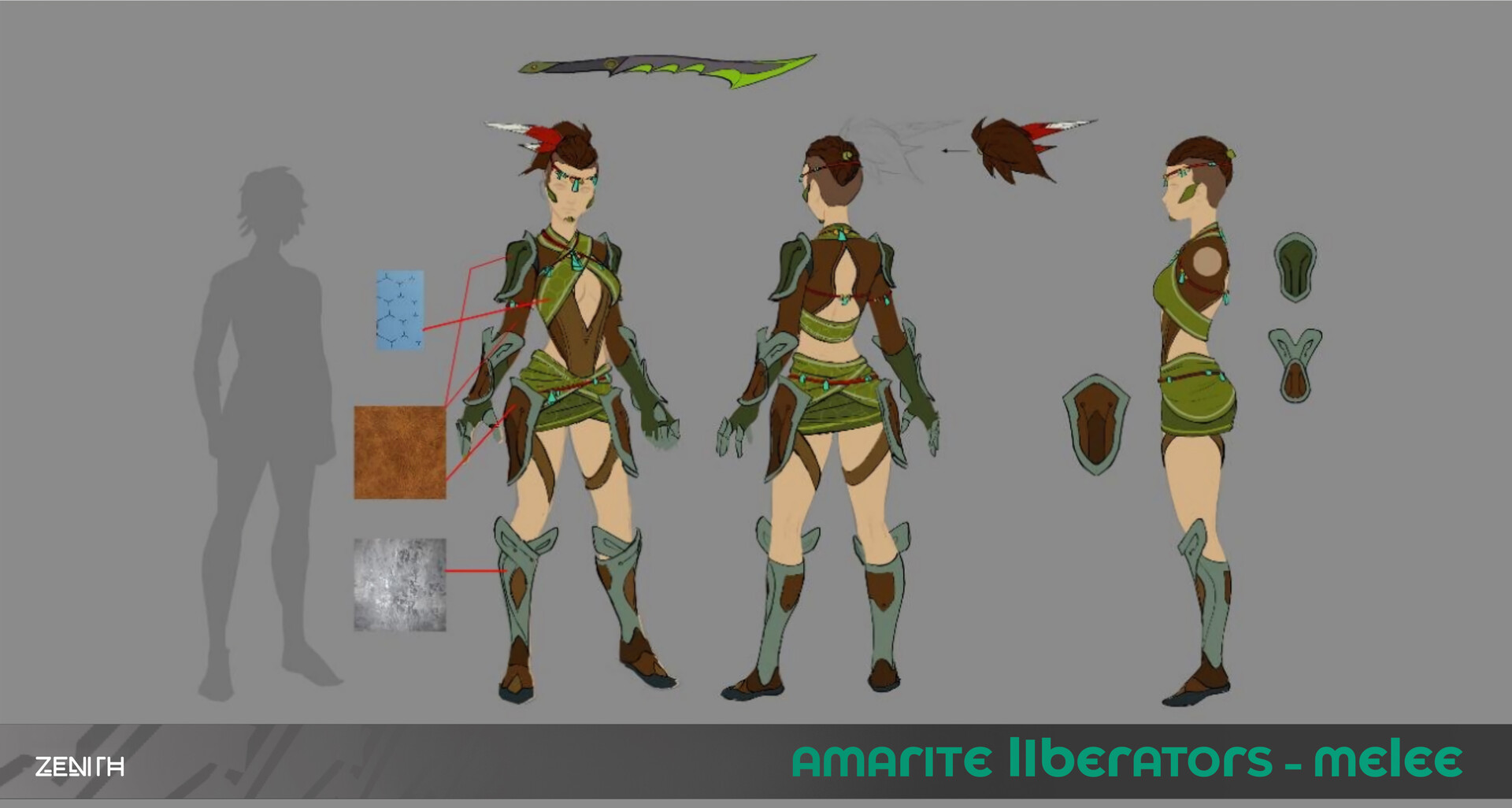 Thunder Cloud Studio - Zenith: The Last City - Characters Showcase