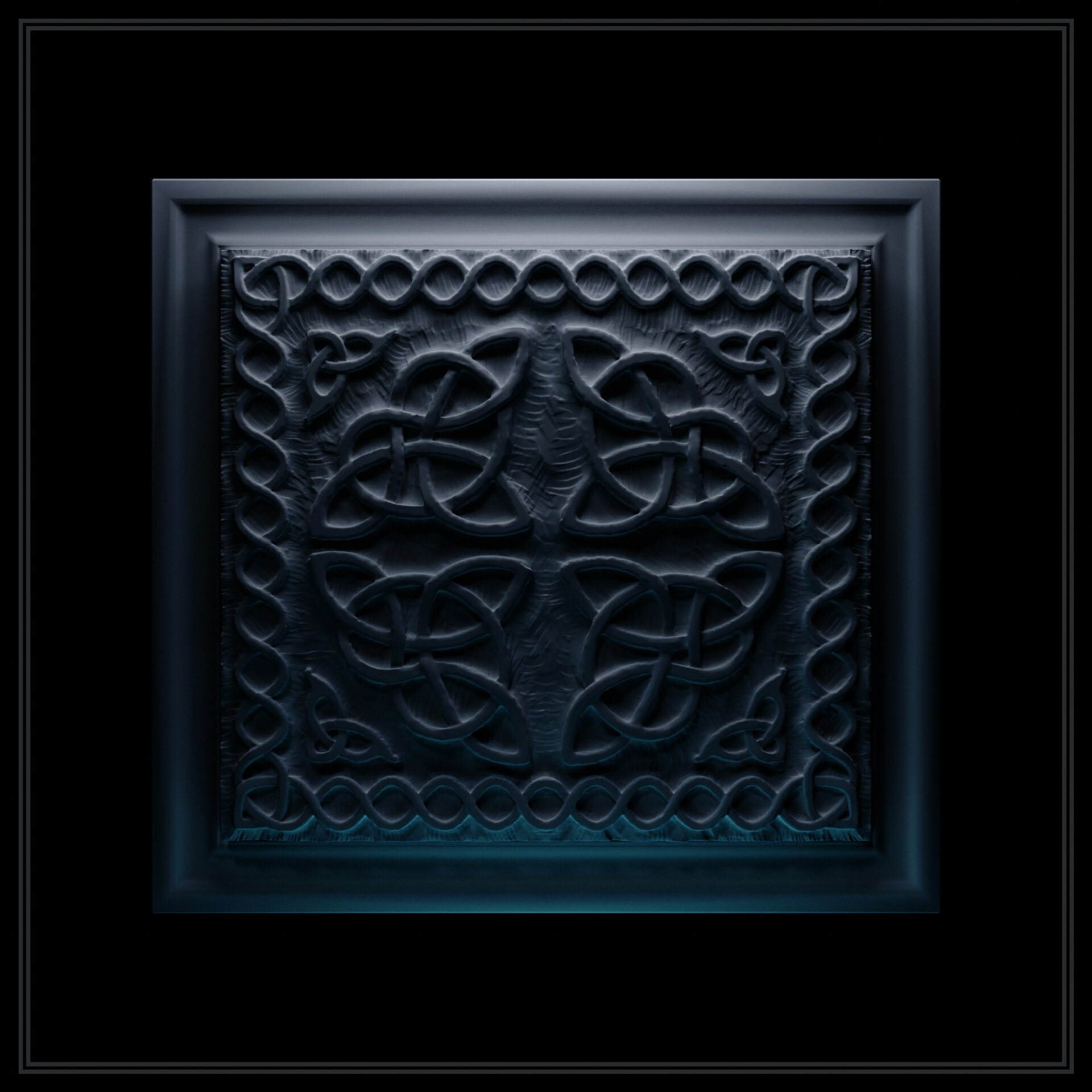 ArtStation - Celtic Carvings
