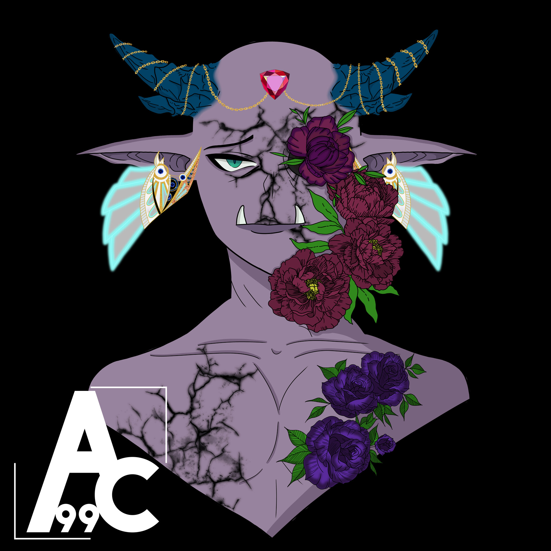 ArtStation - Corrupted Elf