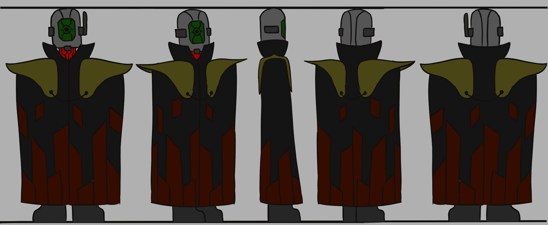 ArtStation - Sci-Fi Character - Turn Arounds