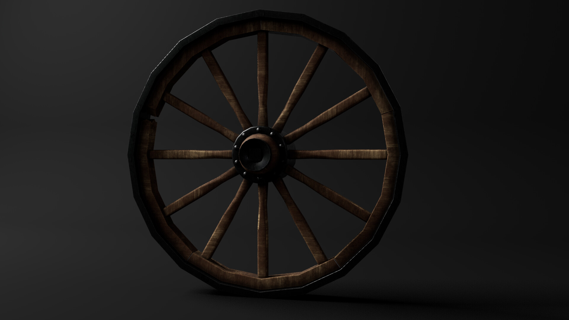 ArtStation - Cart Wheel