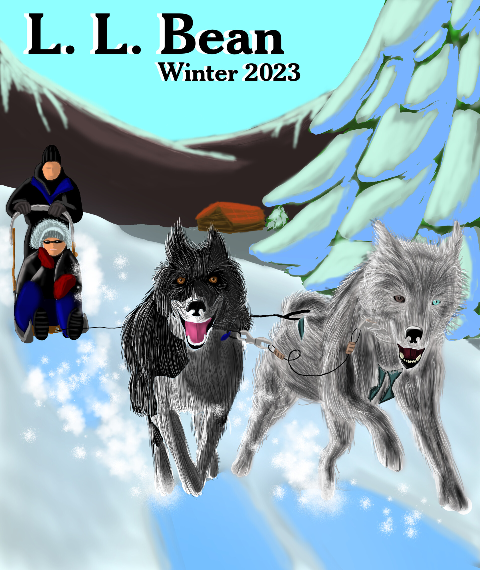 Autumn Meyer - L. L. Bean Winter 2023 Cover