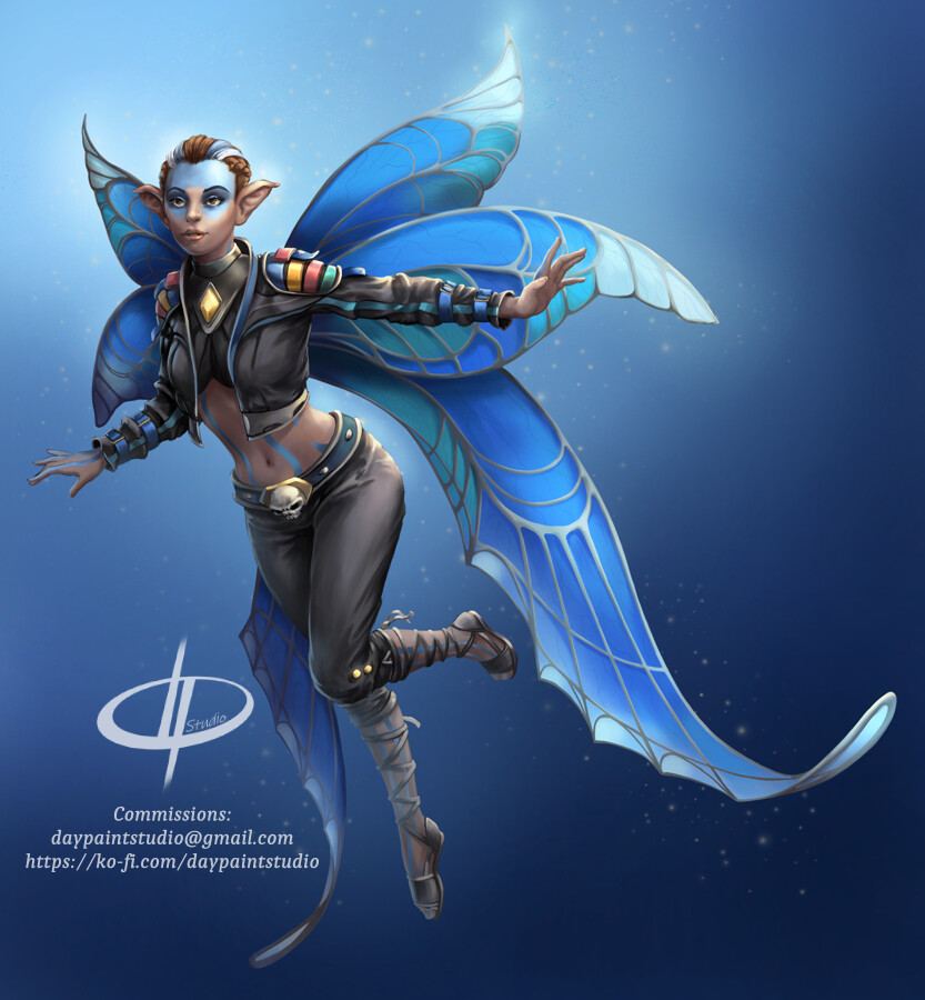 ArtStation - Flying Fairy