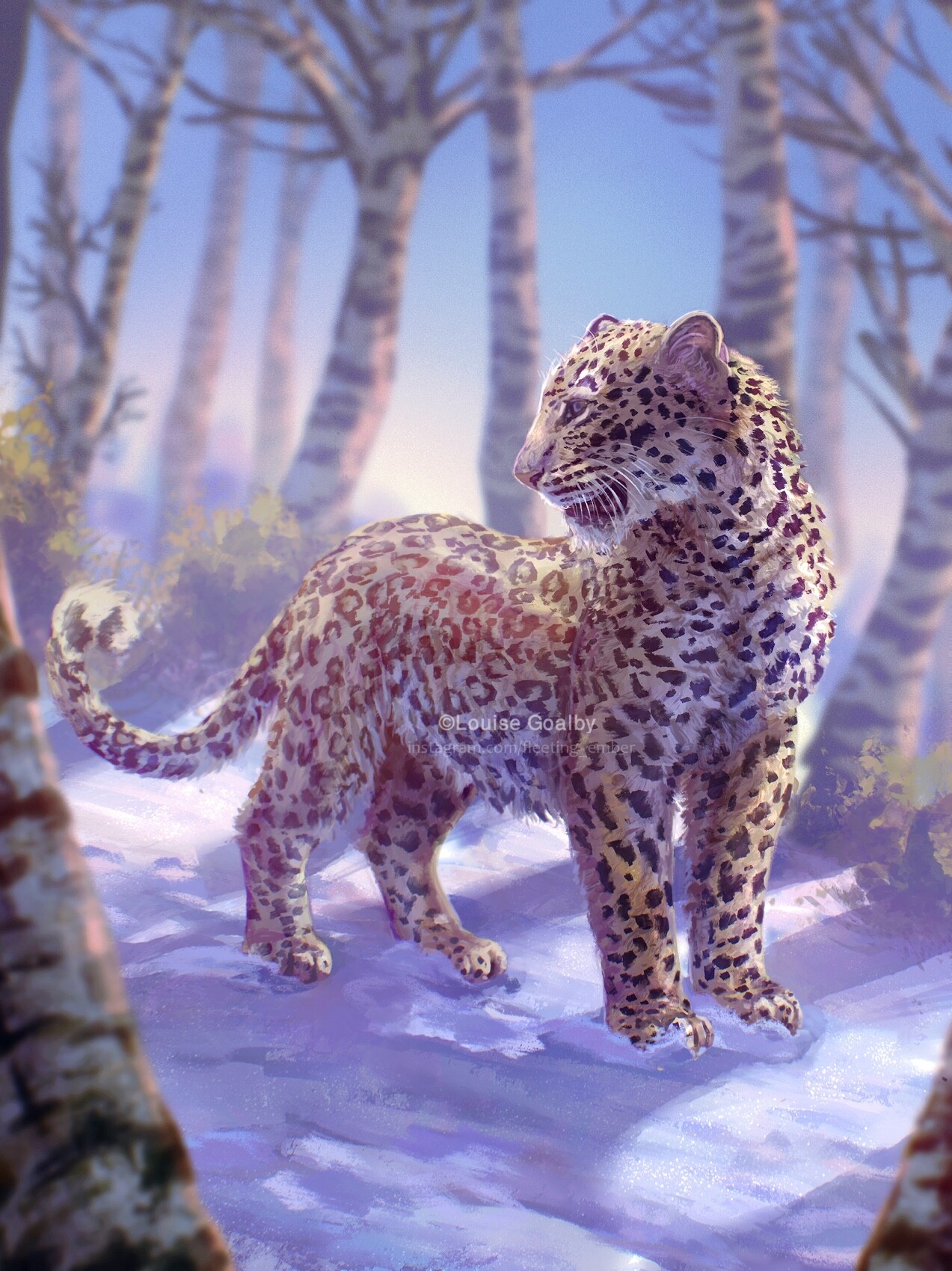 ArtStation - Amur Leopard