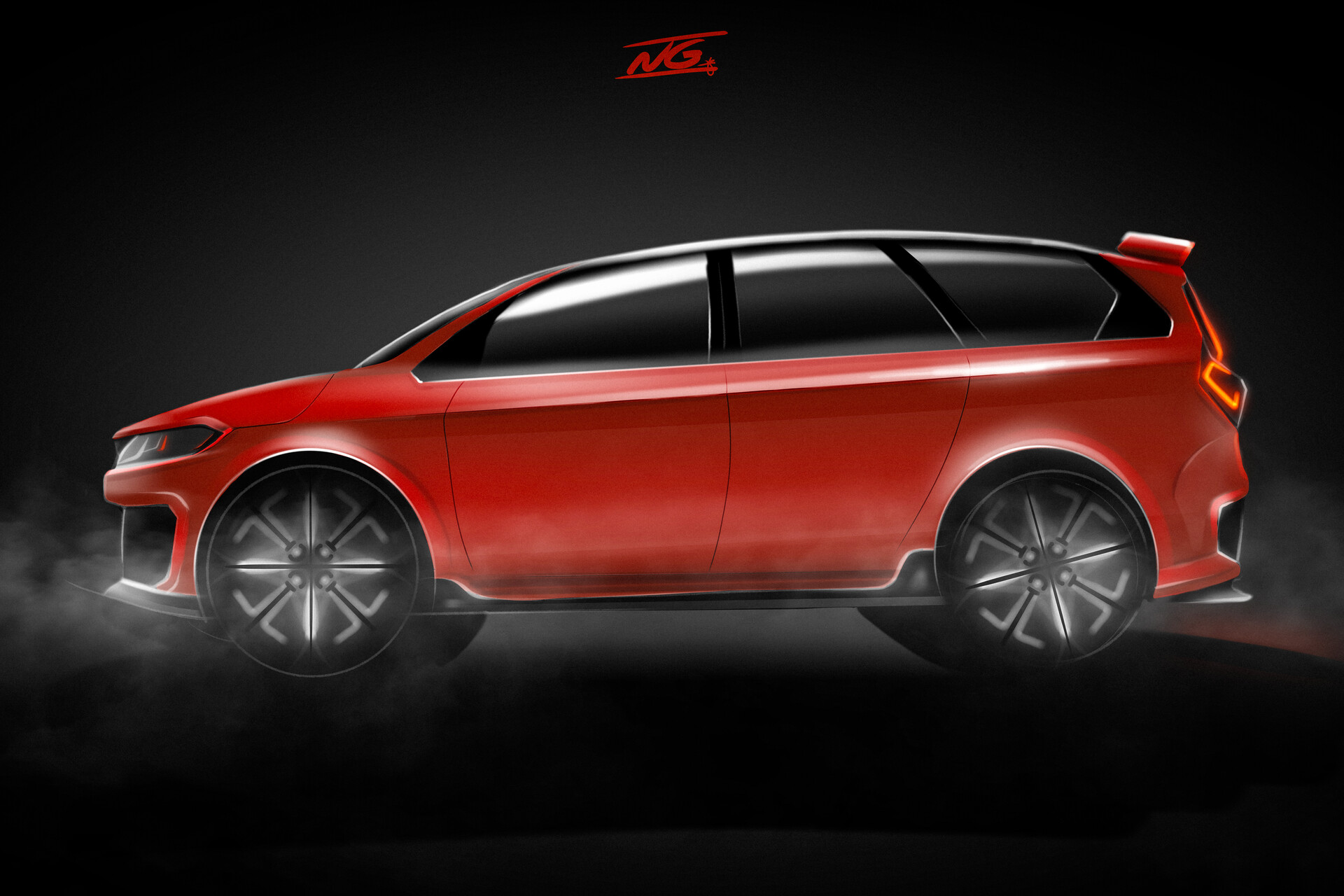 ArtStation - Sports Wagon Concept