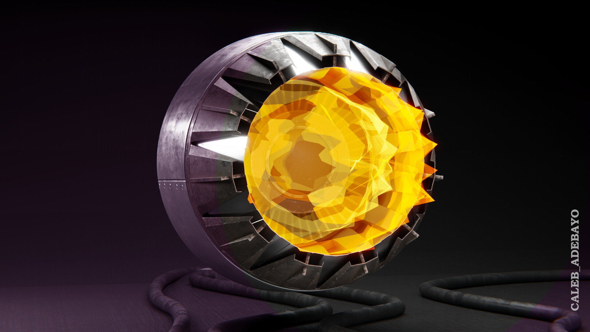 ArtStation - JET ENGINE