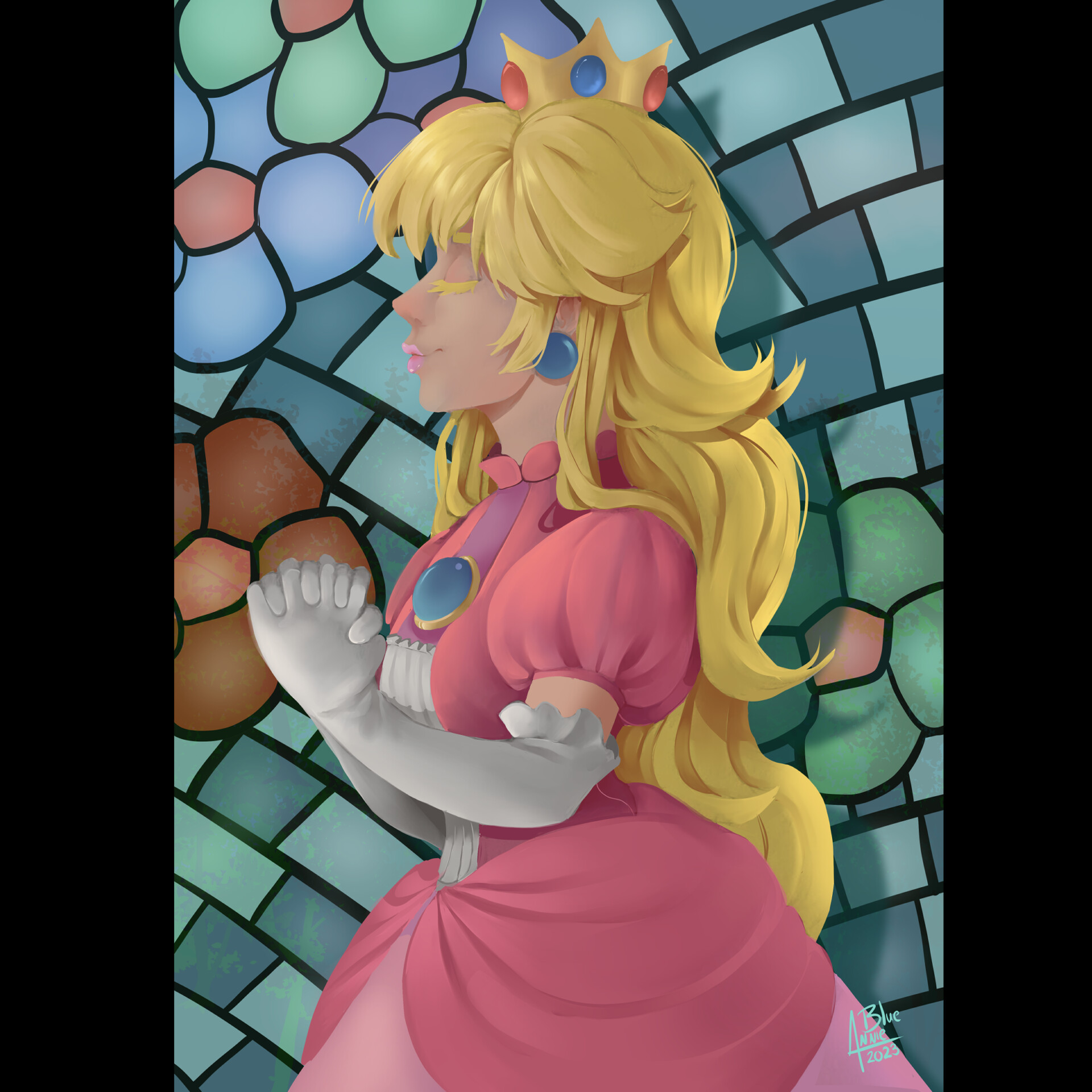 ArtStation - Princess peach
