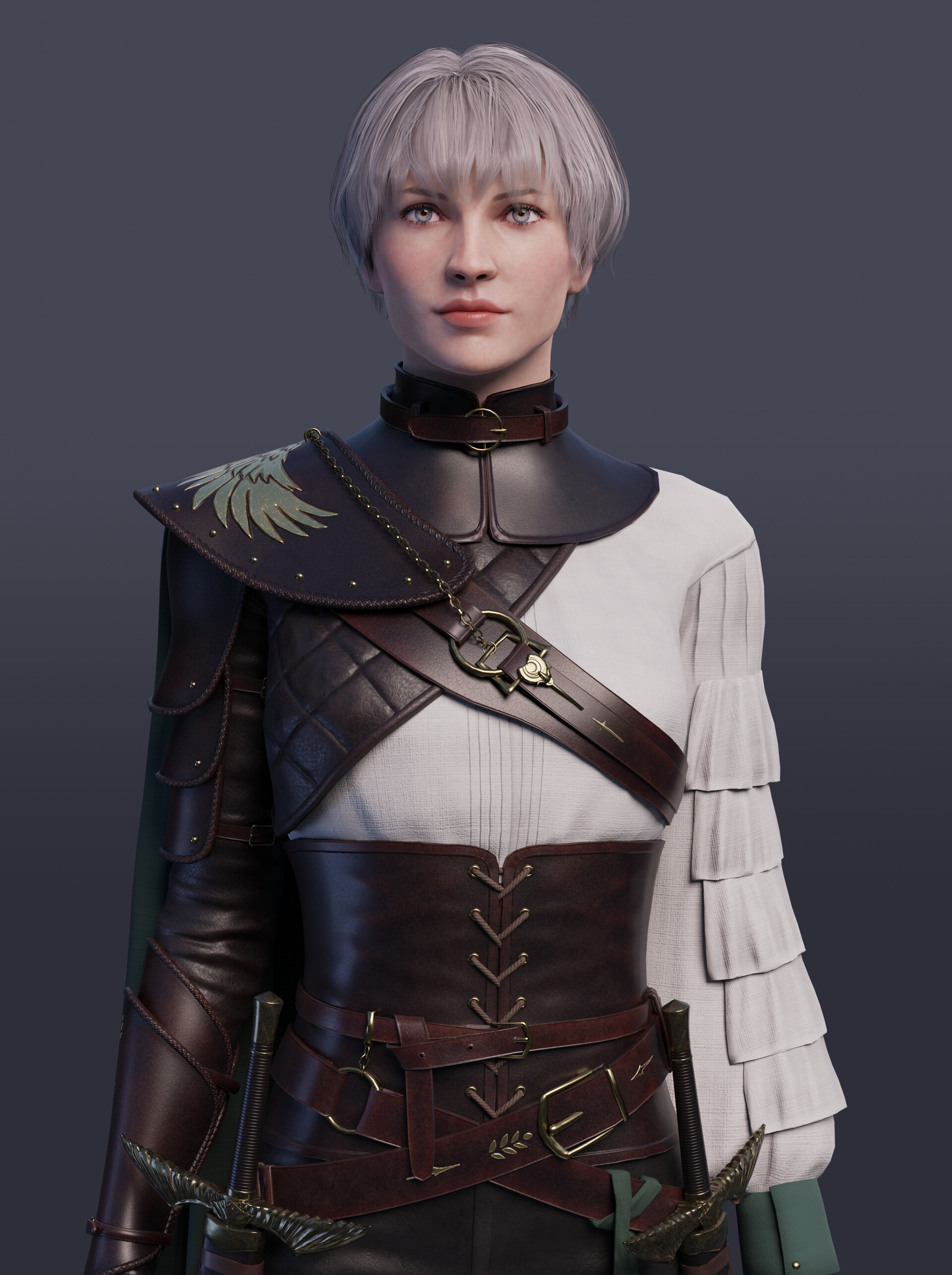 ArtStation - Female Warrior