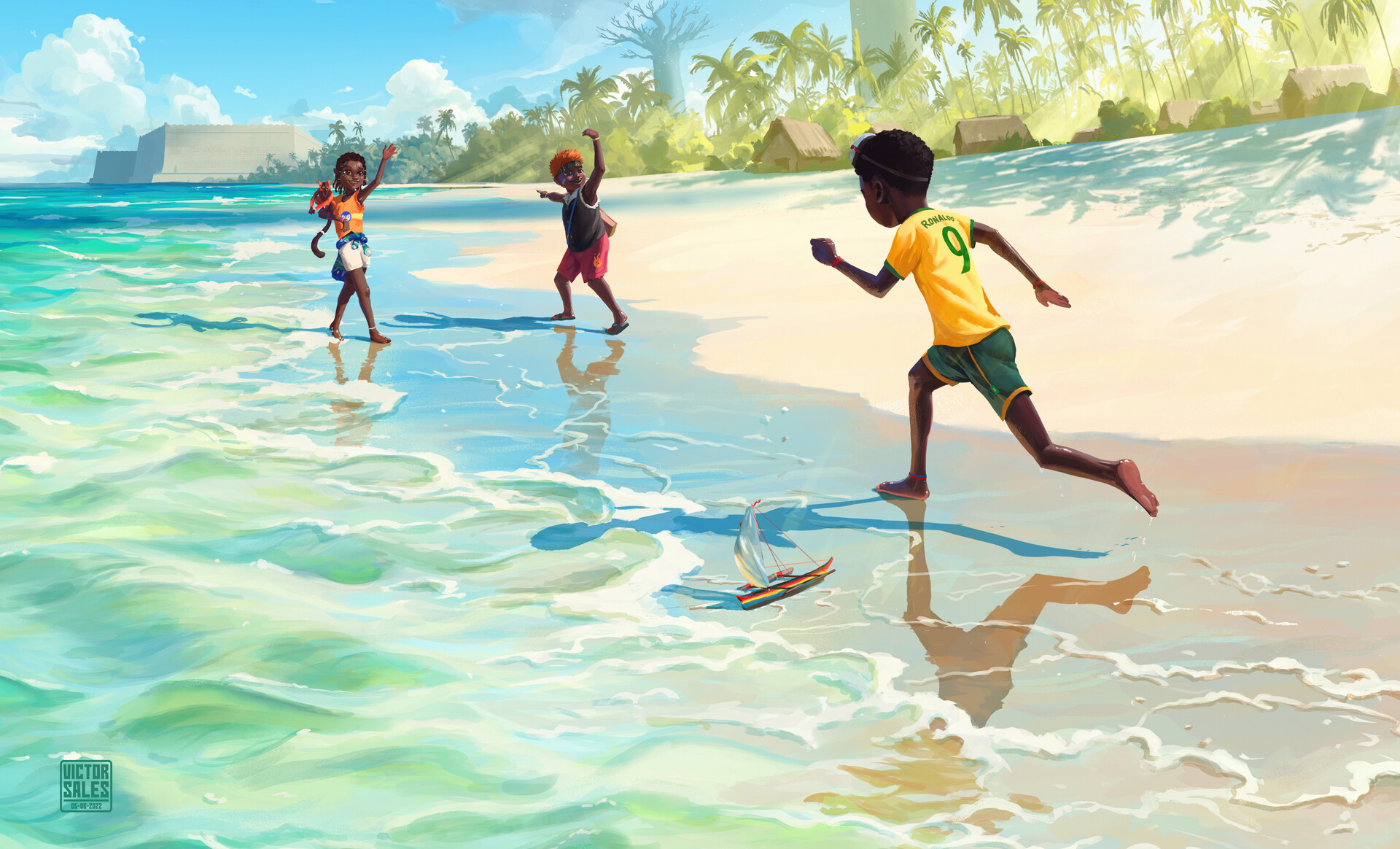 The Dhow 02 by Victor Sales : r/ImaginarySeascapes