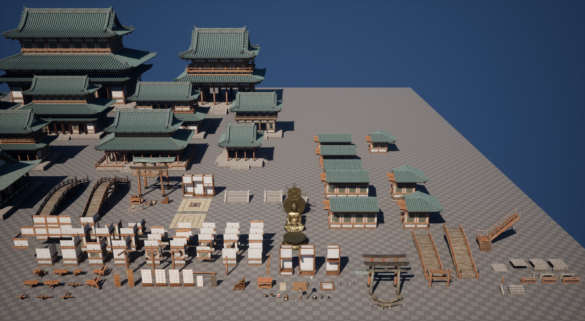 Jemini Studio - Japanese Modular Temple Update