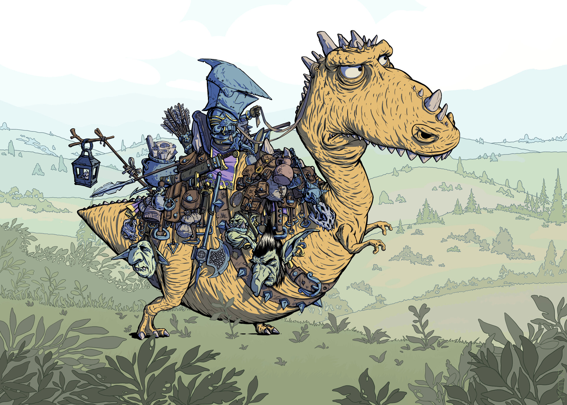 ArtStation - Dragon Rider