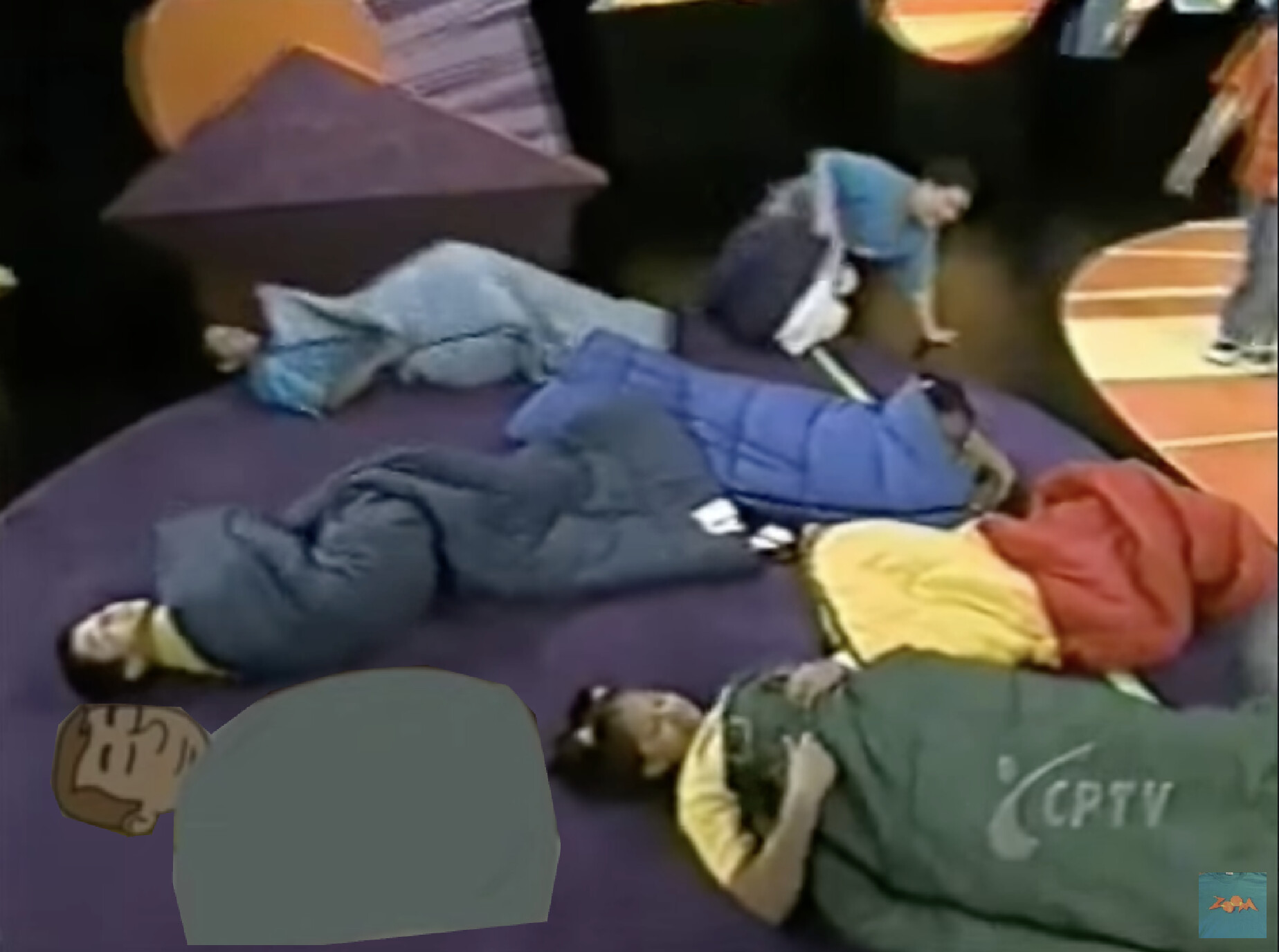 ArtStation - Cooper sleeping with the ZOOMers