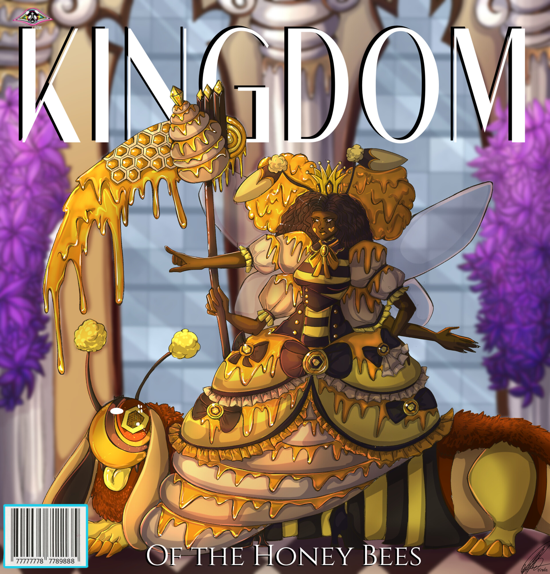 ArtStation - KINGDOM Magazine: Queen of Honey Bees