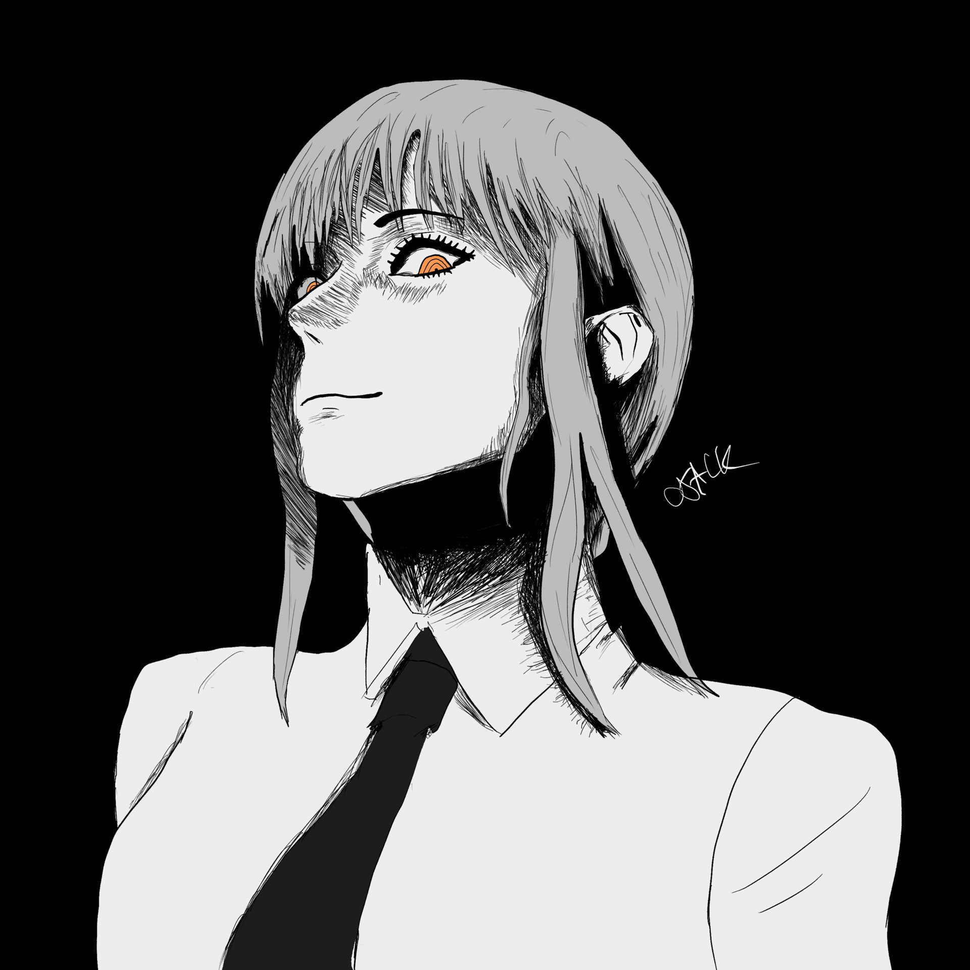 ArtStation - MAKIMA sketch