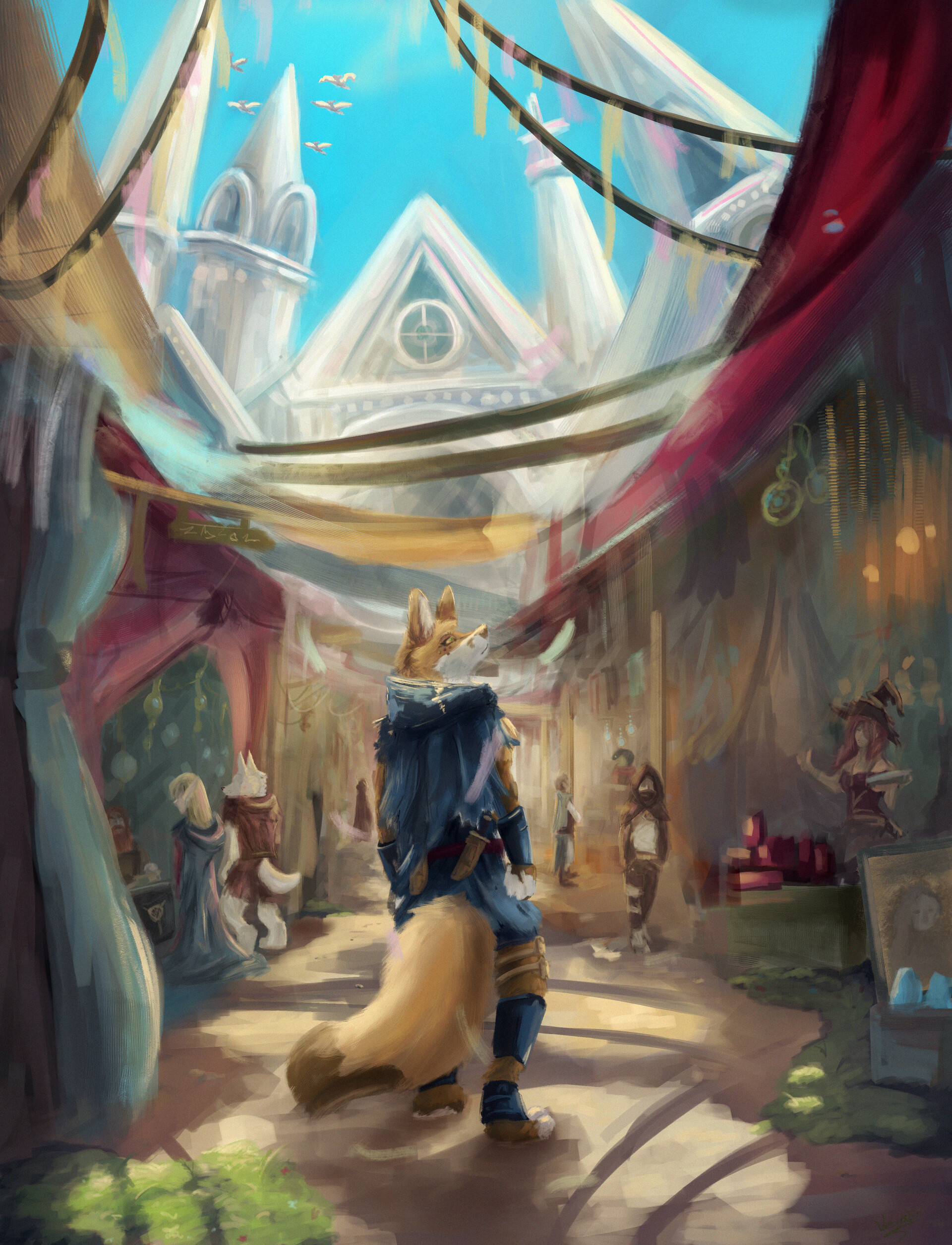 ArtStation - Rogue fox practice