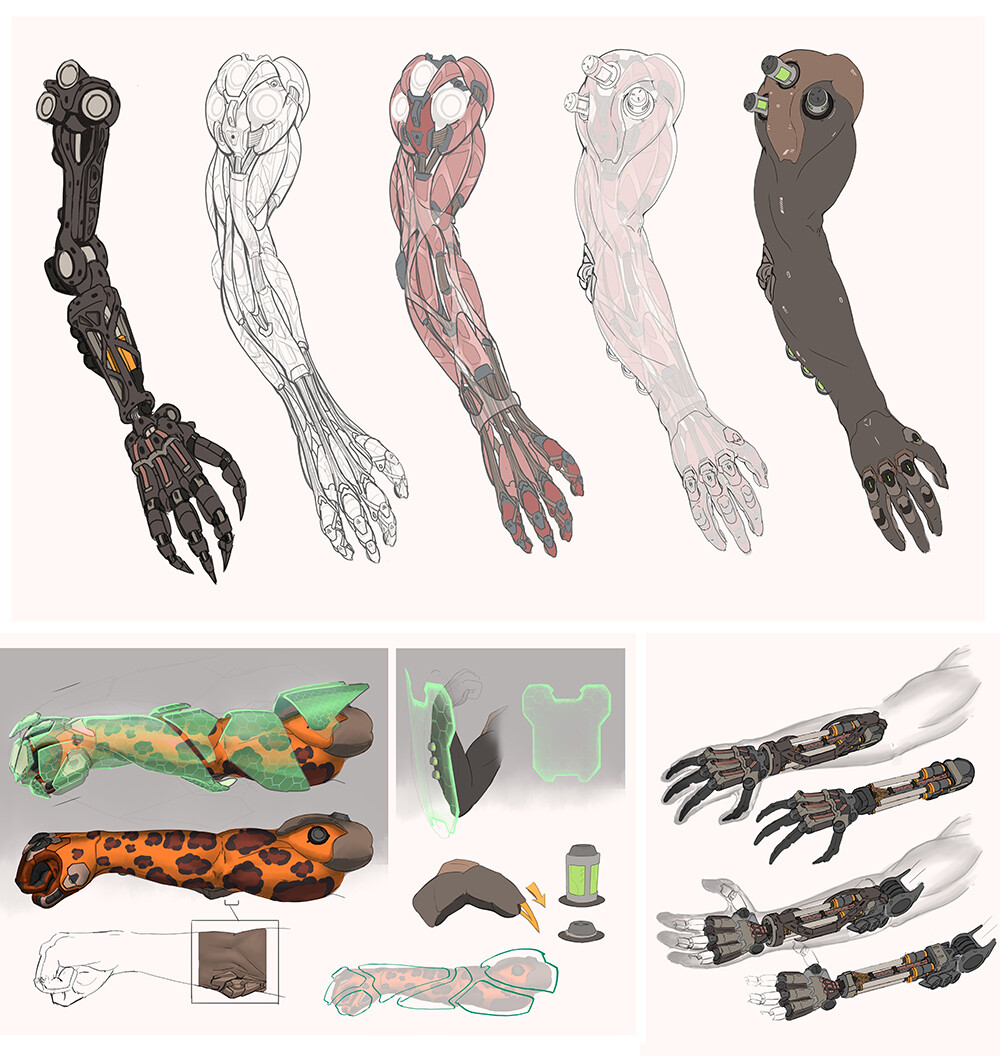 ArtStation - Cybernetic Arm
