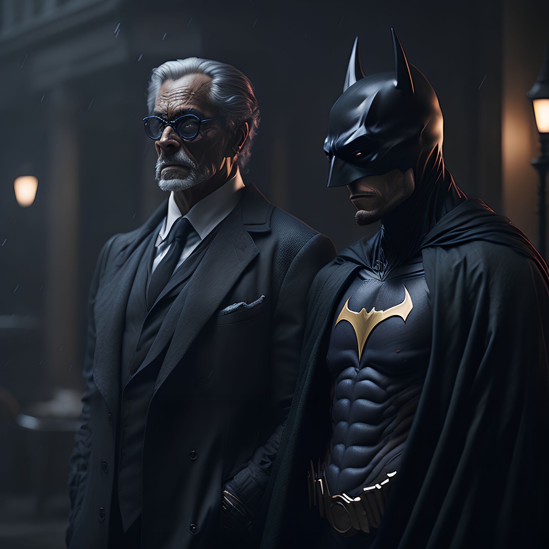 ArtStation - Alfred and Batman