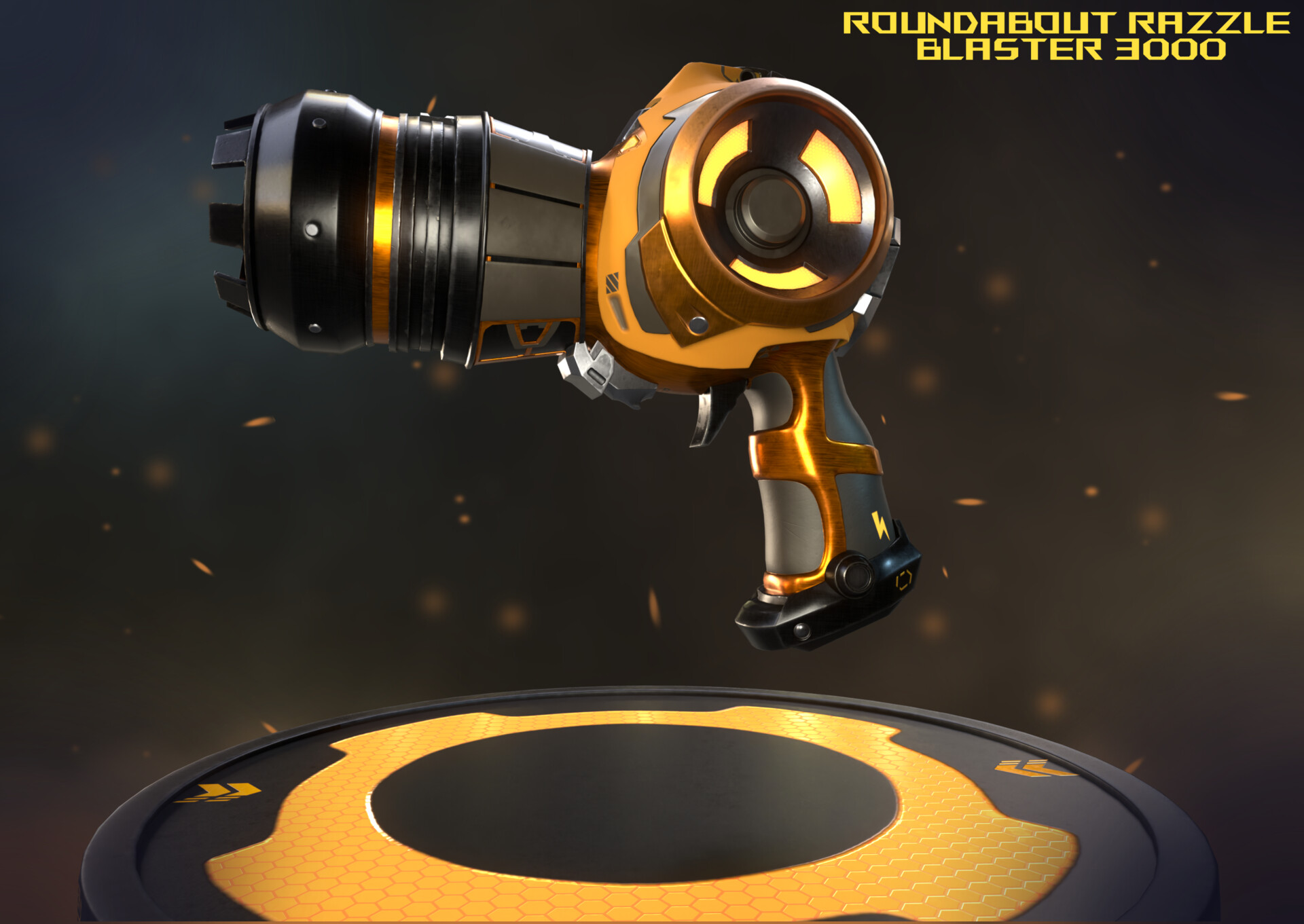 ArtStation - Roundabout Razzle Blaster 3000