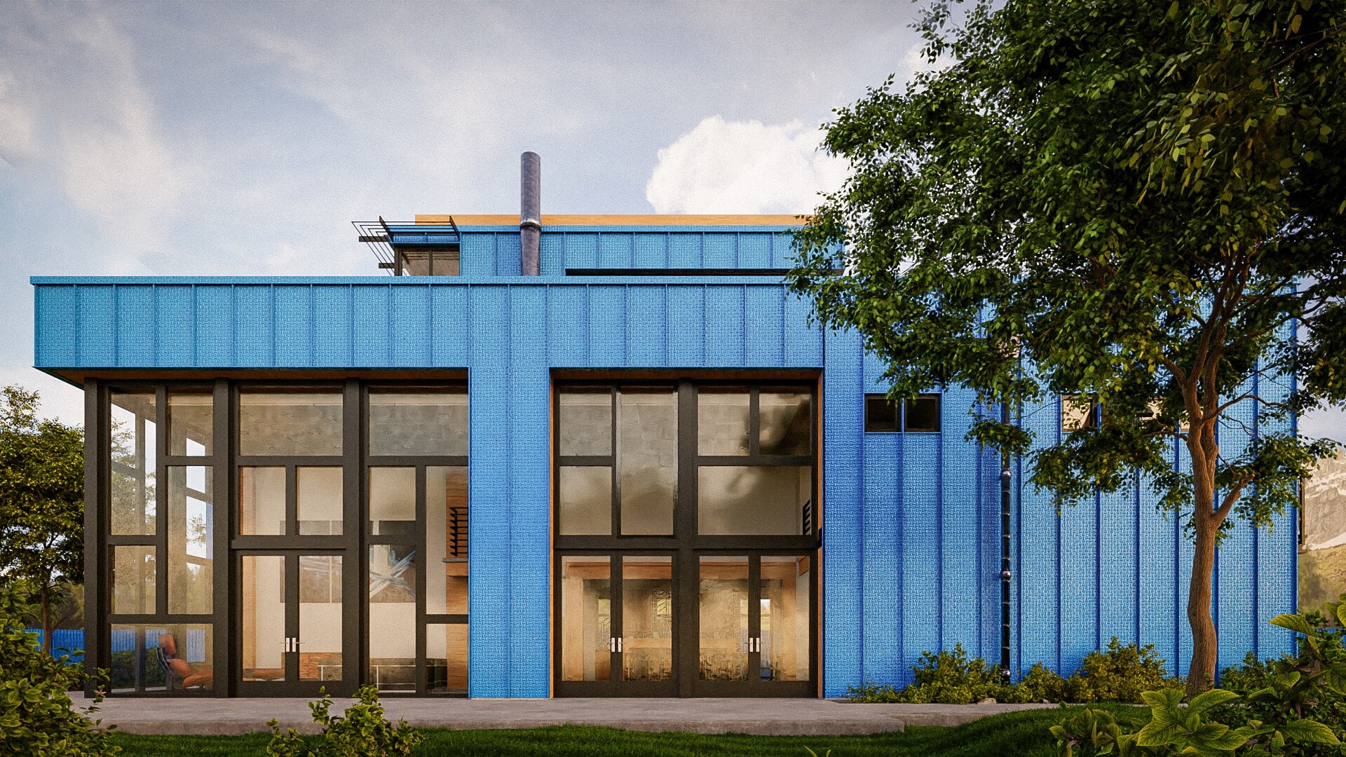 ArtStation - Industrial Grade House