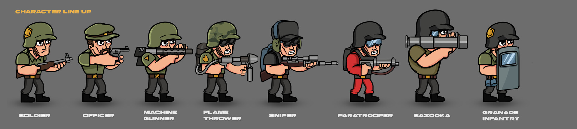 ArtStation - Army troops conceptart