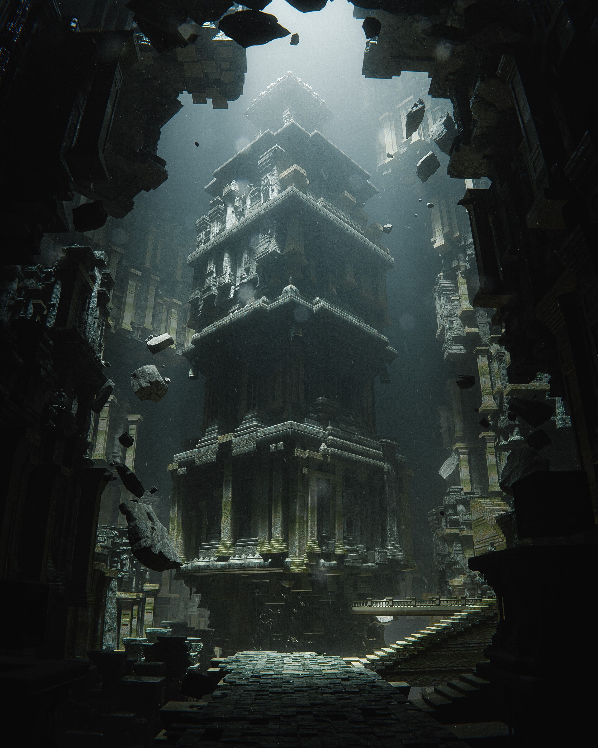 ArtStation - Sedimentary Crypt