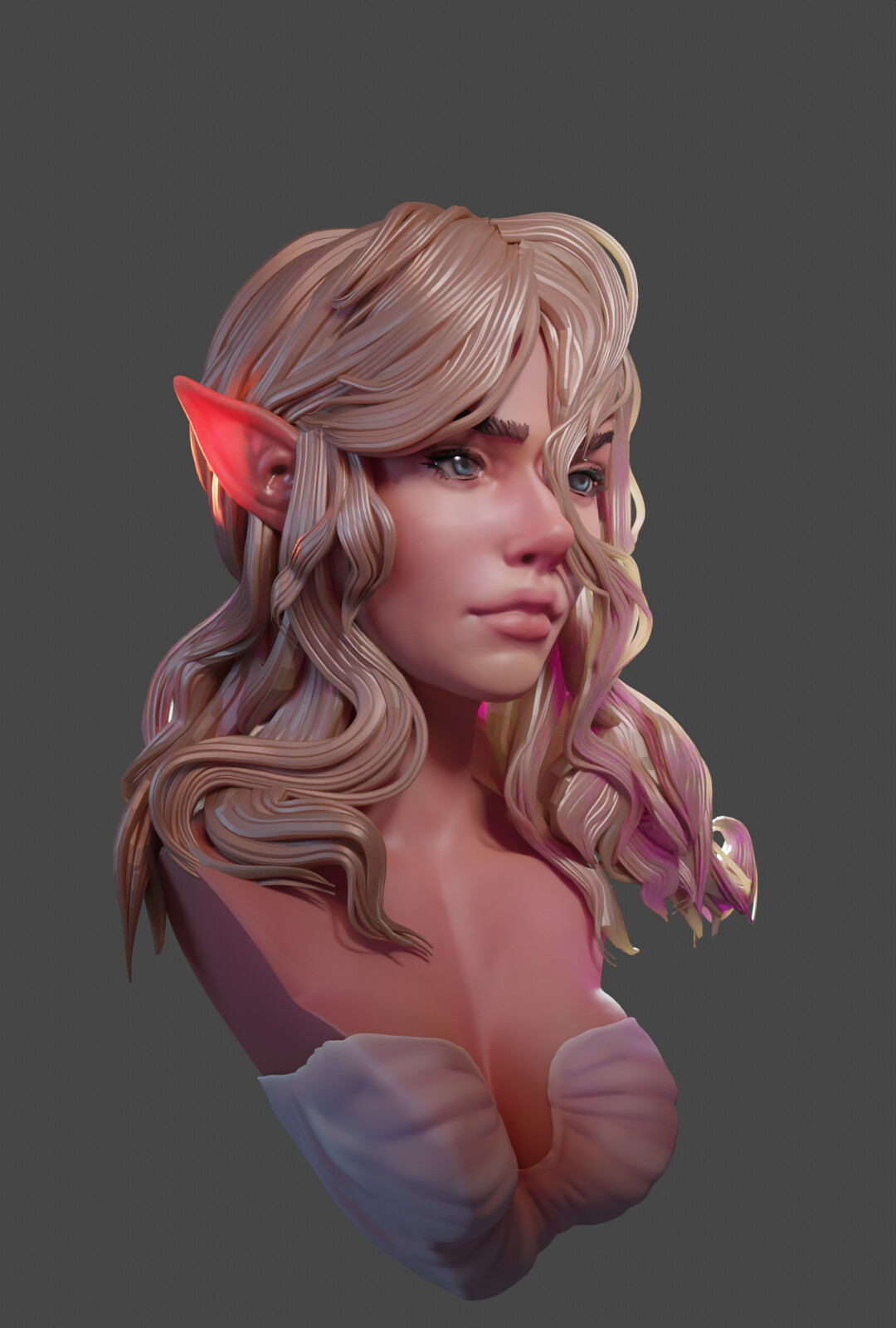 ArtStation - Elf Portrait