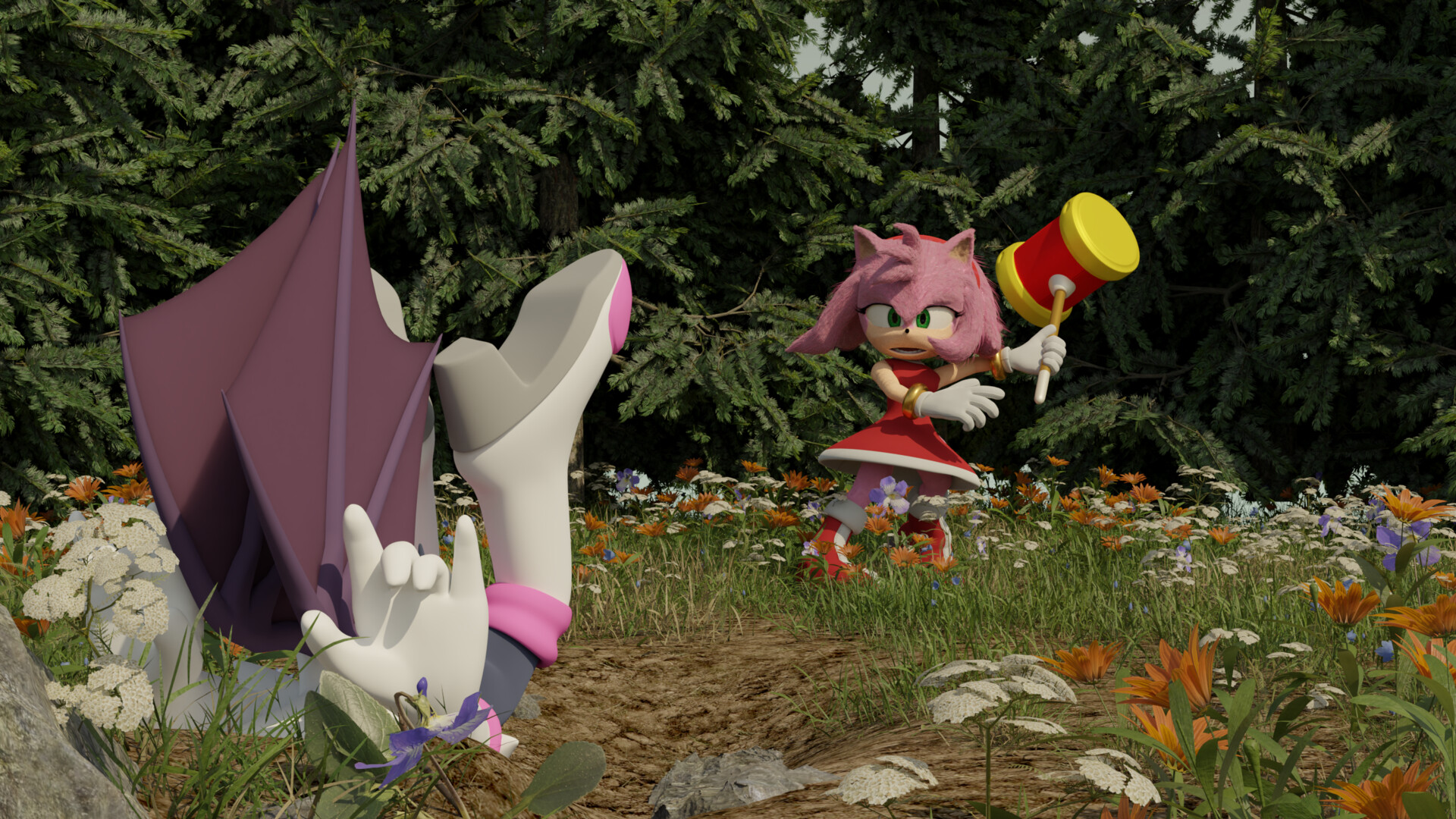 ArtStation - Smashing the bat