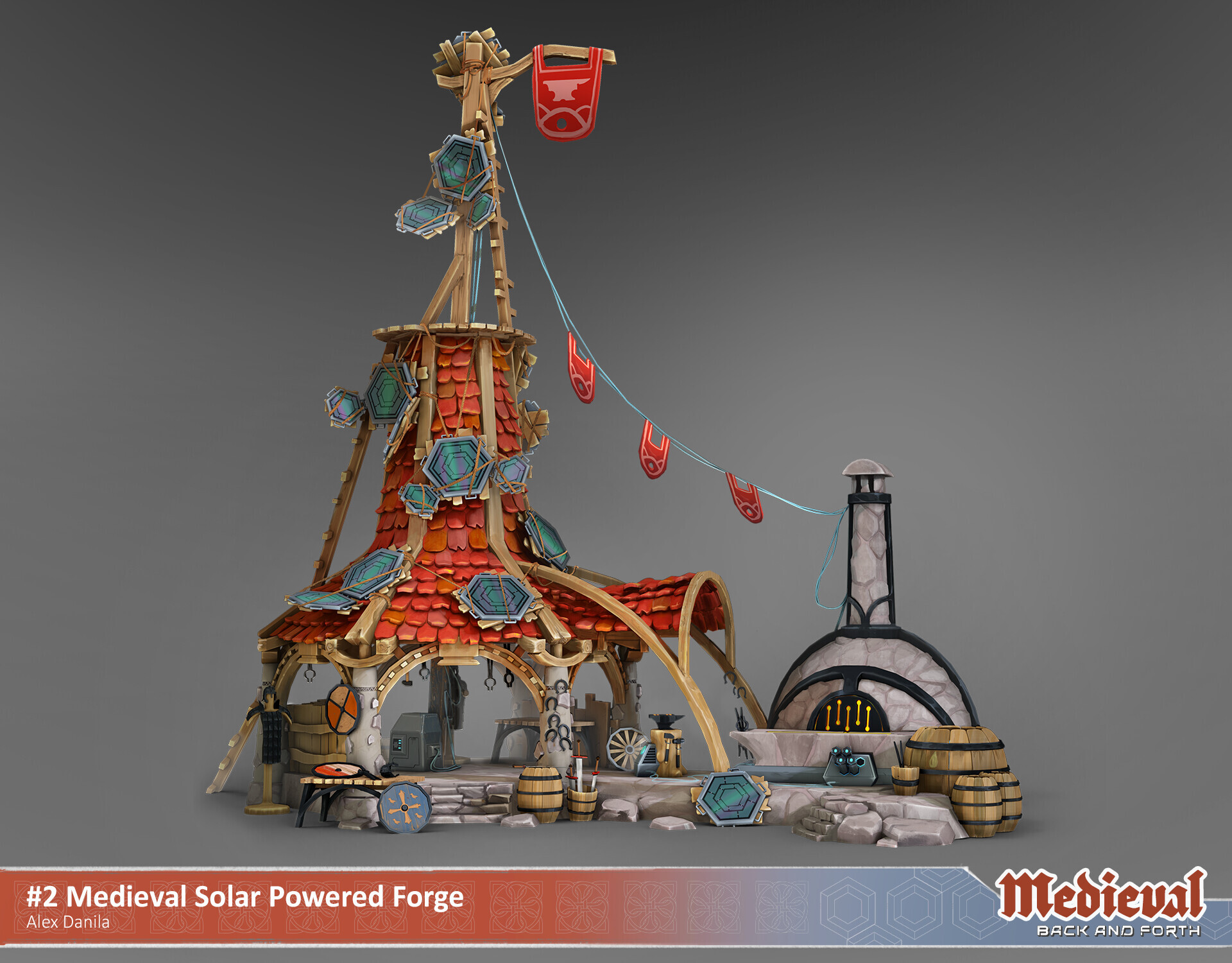 ArtStation - Solar Powered Forge